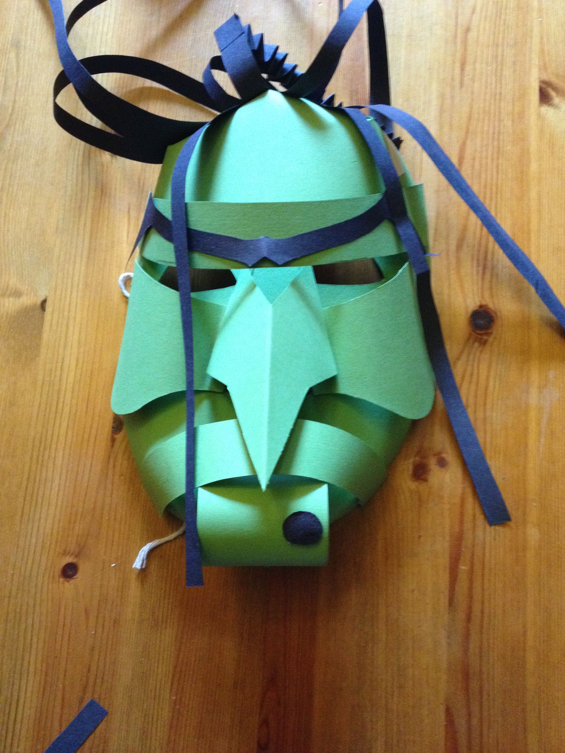 Simple Wicked Witch Mask : 11 Steps (with Pictures) - Instructables
