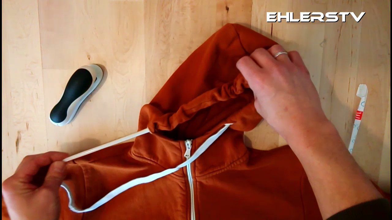 Rethread Your Hoodie (in Less Than 1 Minute) - Life Hack : 6 Steps ...