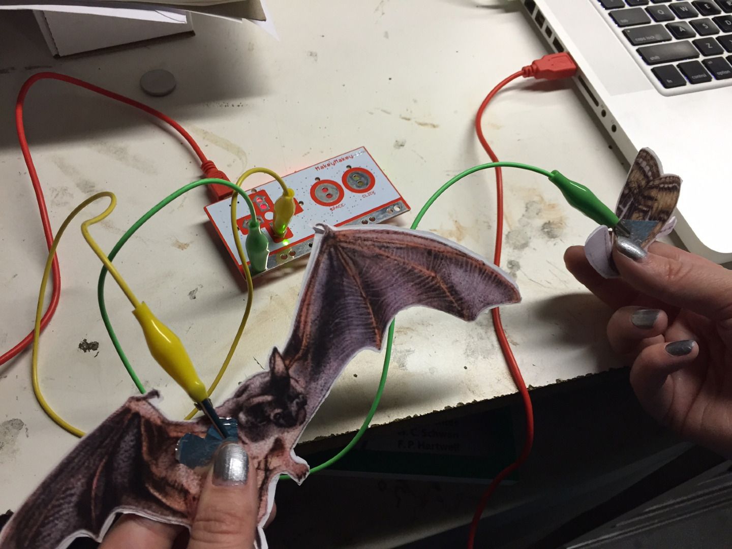 Makey Bat-Mobile! (Or Other Flying Animal Educational Mobile) : 9 Steps ...