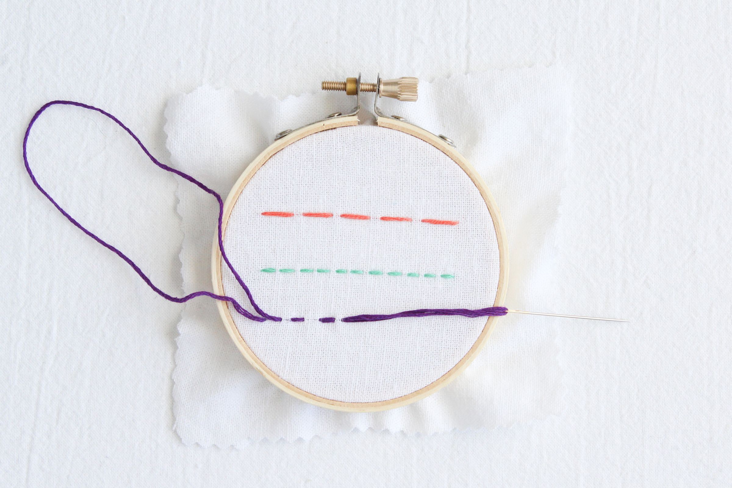 Sewing the Running Stitch : 5 Steps - Instructables