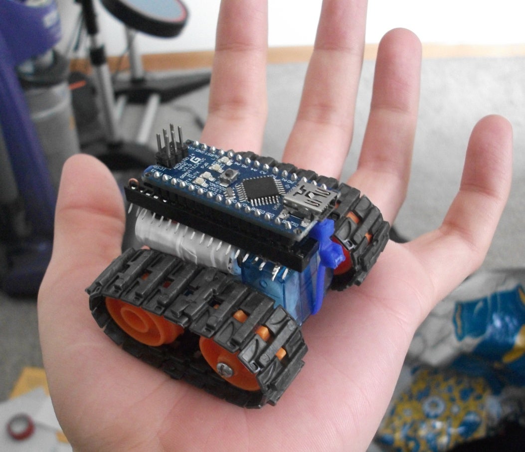 Arduino Nano Based Microbot : 7 Steps (with Pictures) - Instructables