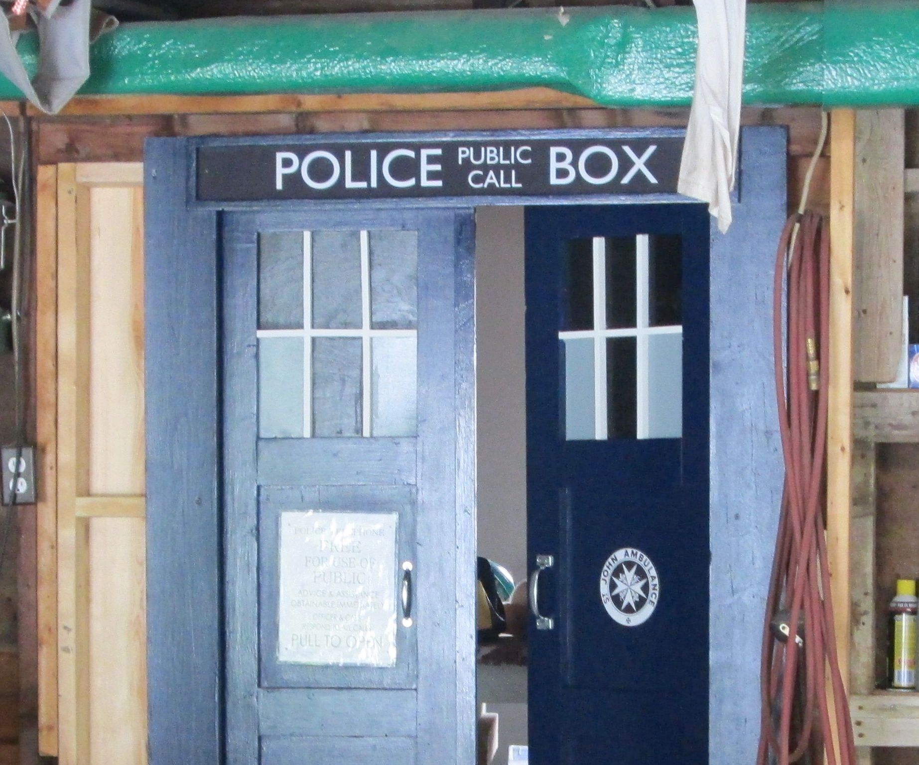 TARDIS Doors - Instructables