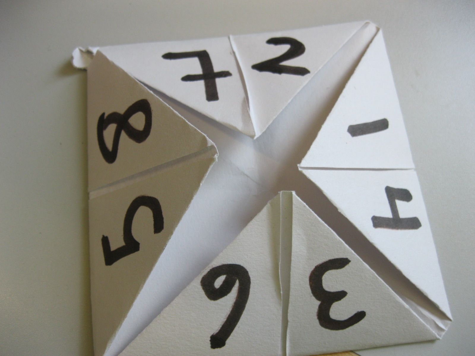 How to Make a Cootie Catcher : 9 Steps (with Pictures) - Instructables