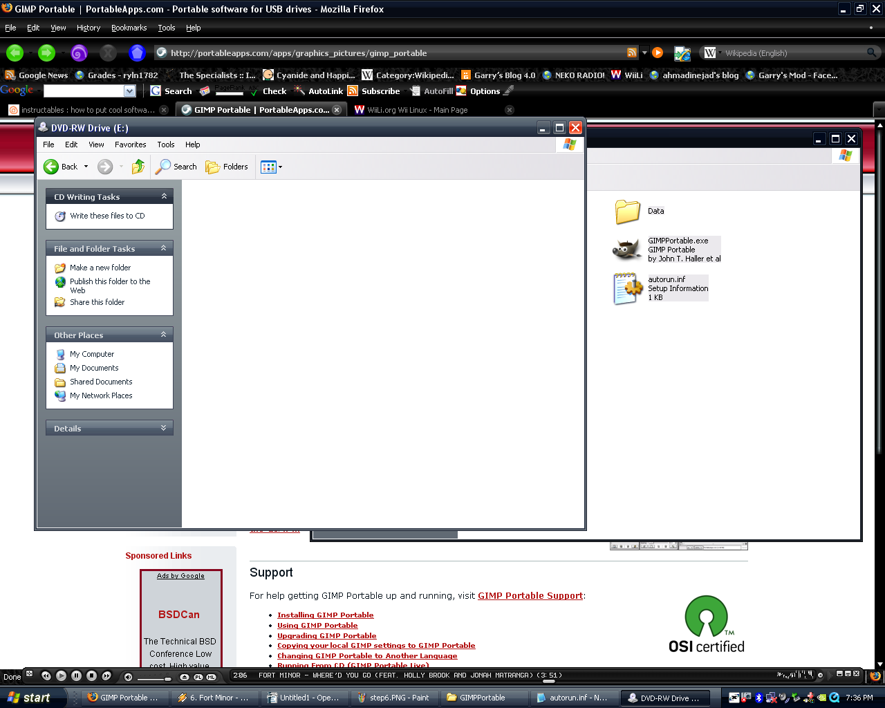How to Autorun Portable Apps Off of a CD : 7 Steps - Instructables