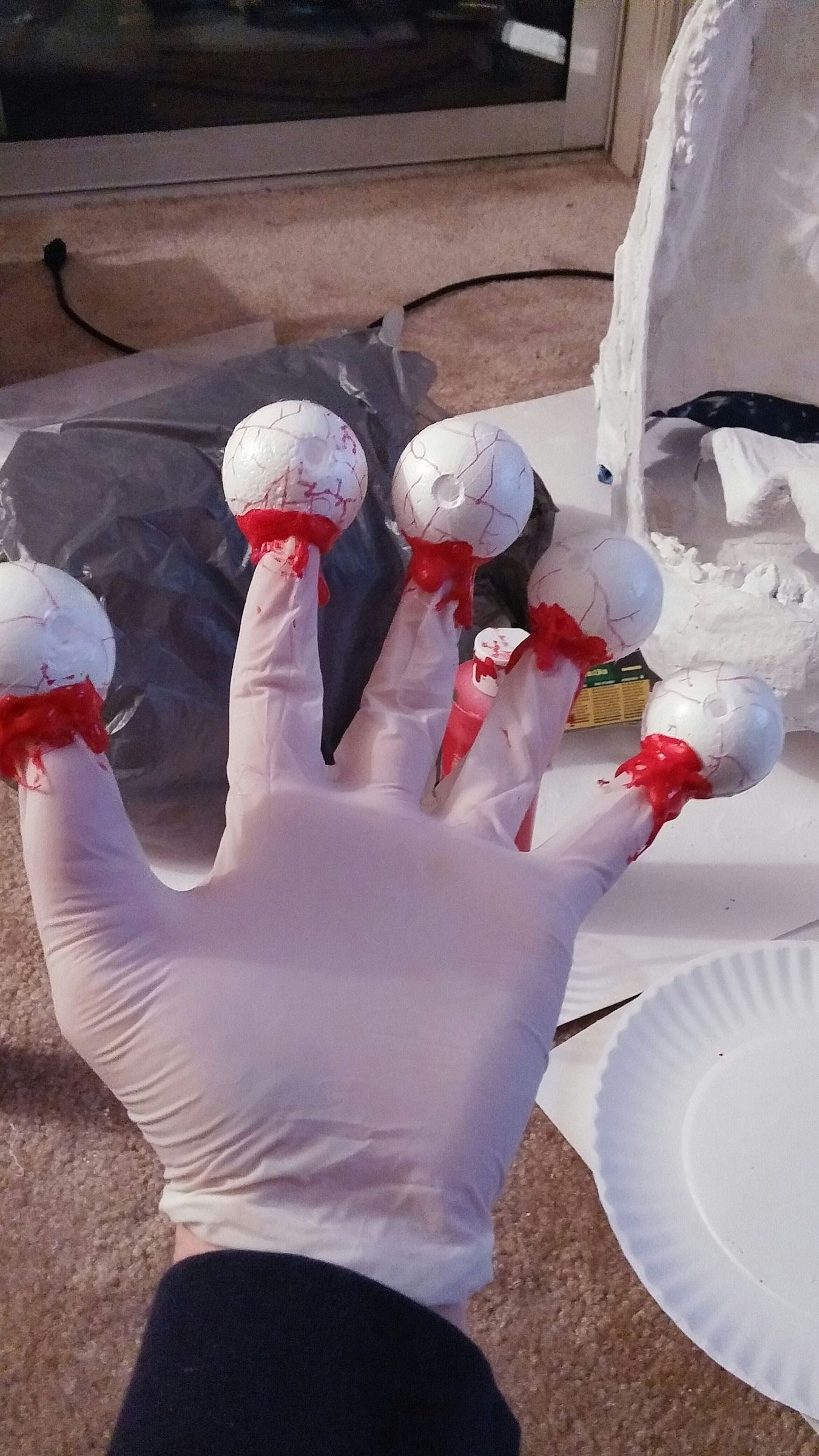 Realistic Eyeballs Out of Foam Balls : 11 Steps (with Pictures ...