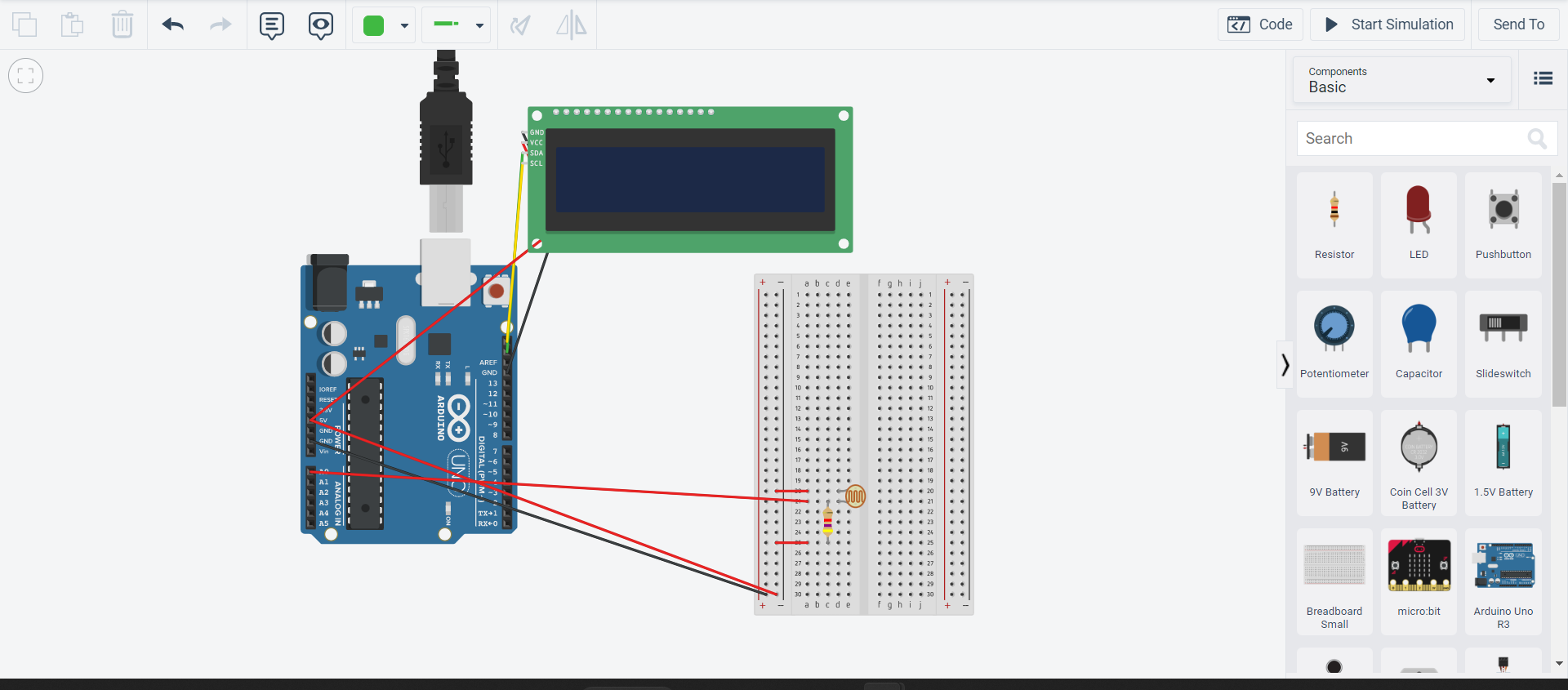 Arduino LCD Photoresistor : 7 Steps - Instructables