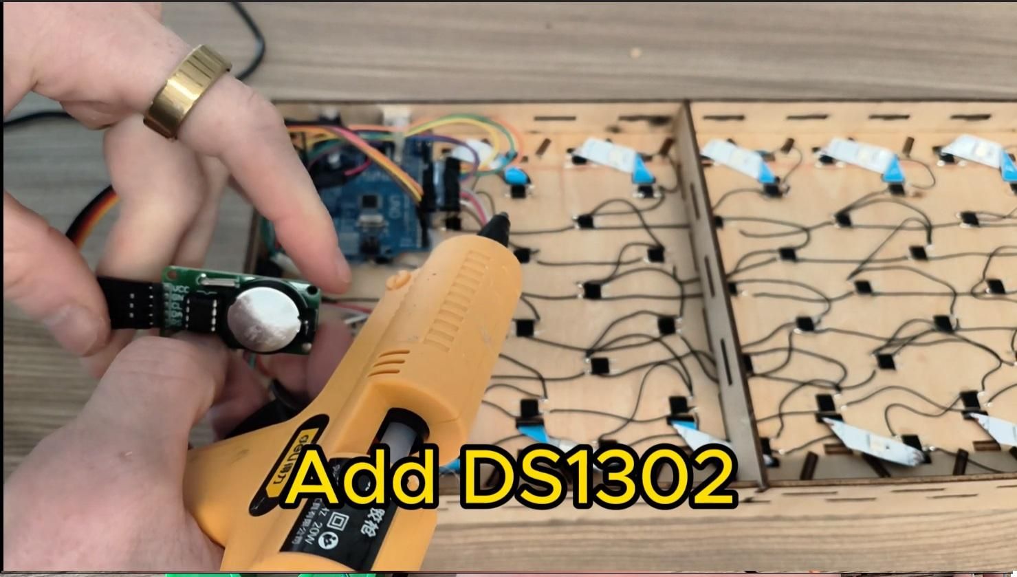 INTERACTIVE LED WALL & CLOCK! : 8 Steps (with Pictures) - Instructables