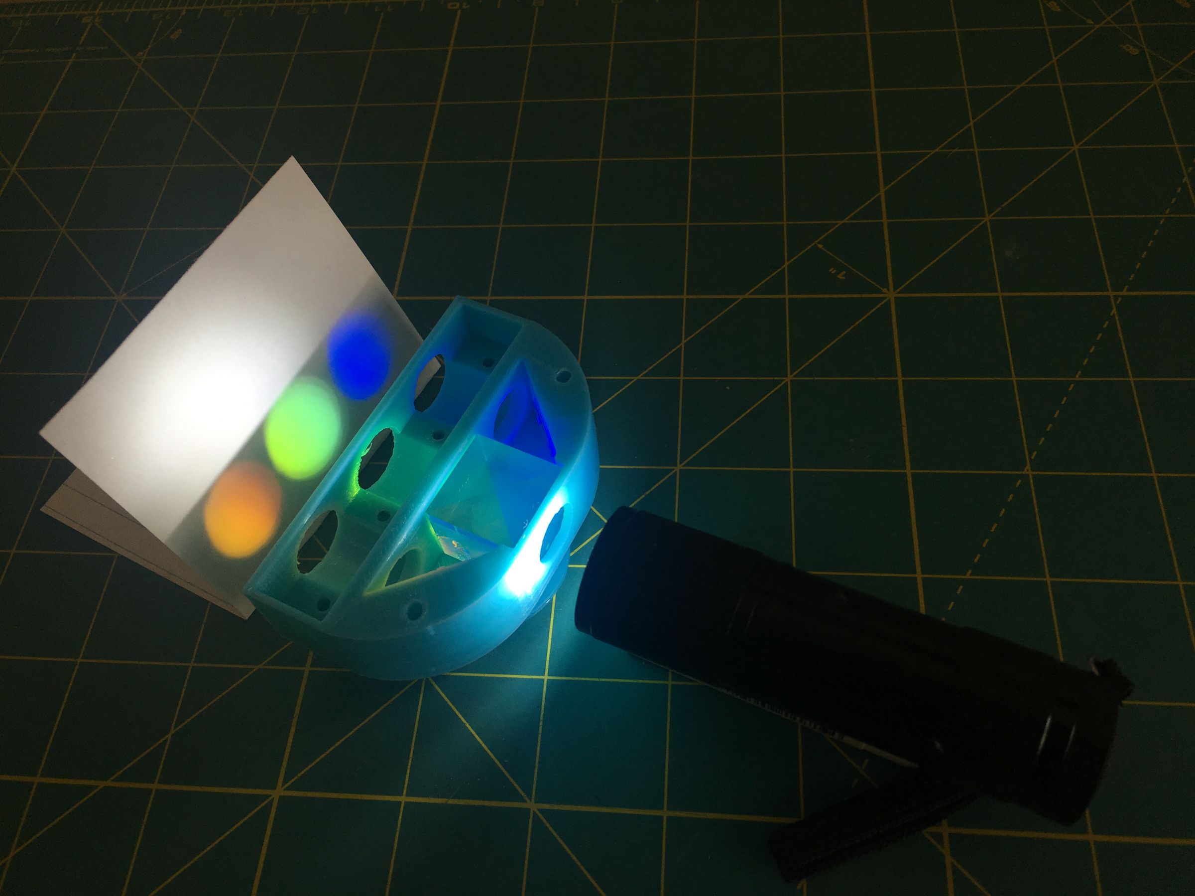 Triple-Barrel Pocket Laser Pointer From a Recycled Prism Cube : 7 Steps ...