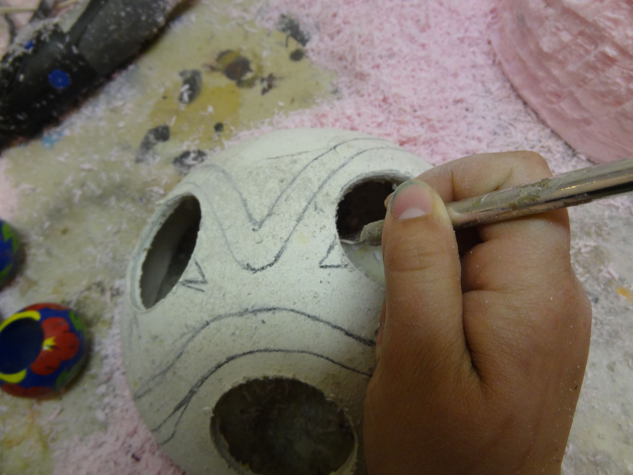 Princess Mononoke Mask Tutorial