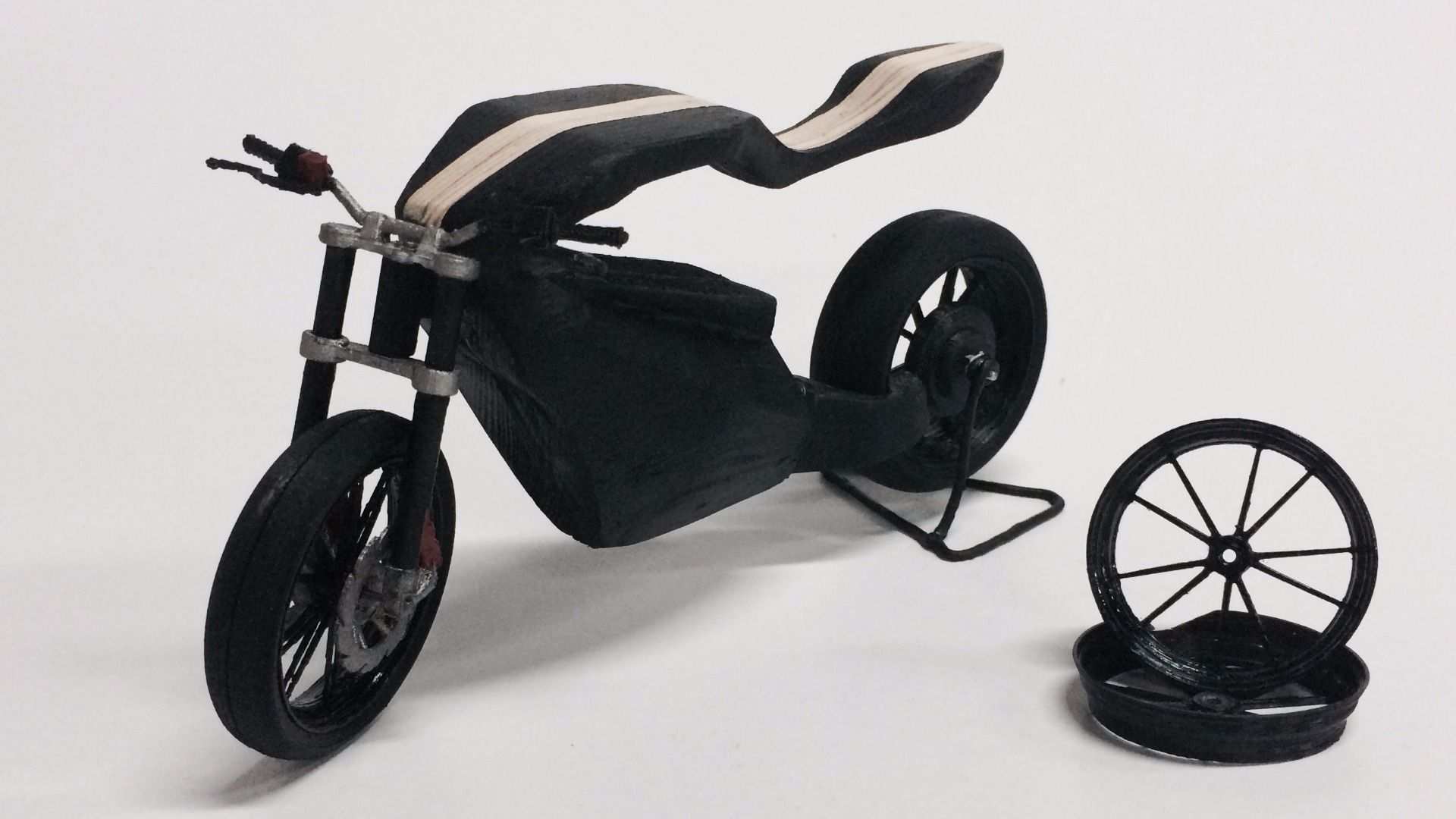 Scaled Wood & 3D Printed Motorcycle Model : 9 Steps (with Pictures ...