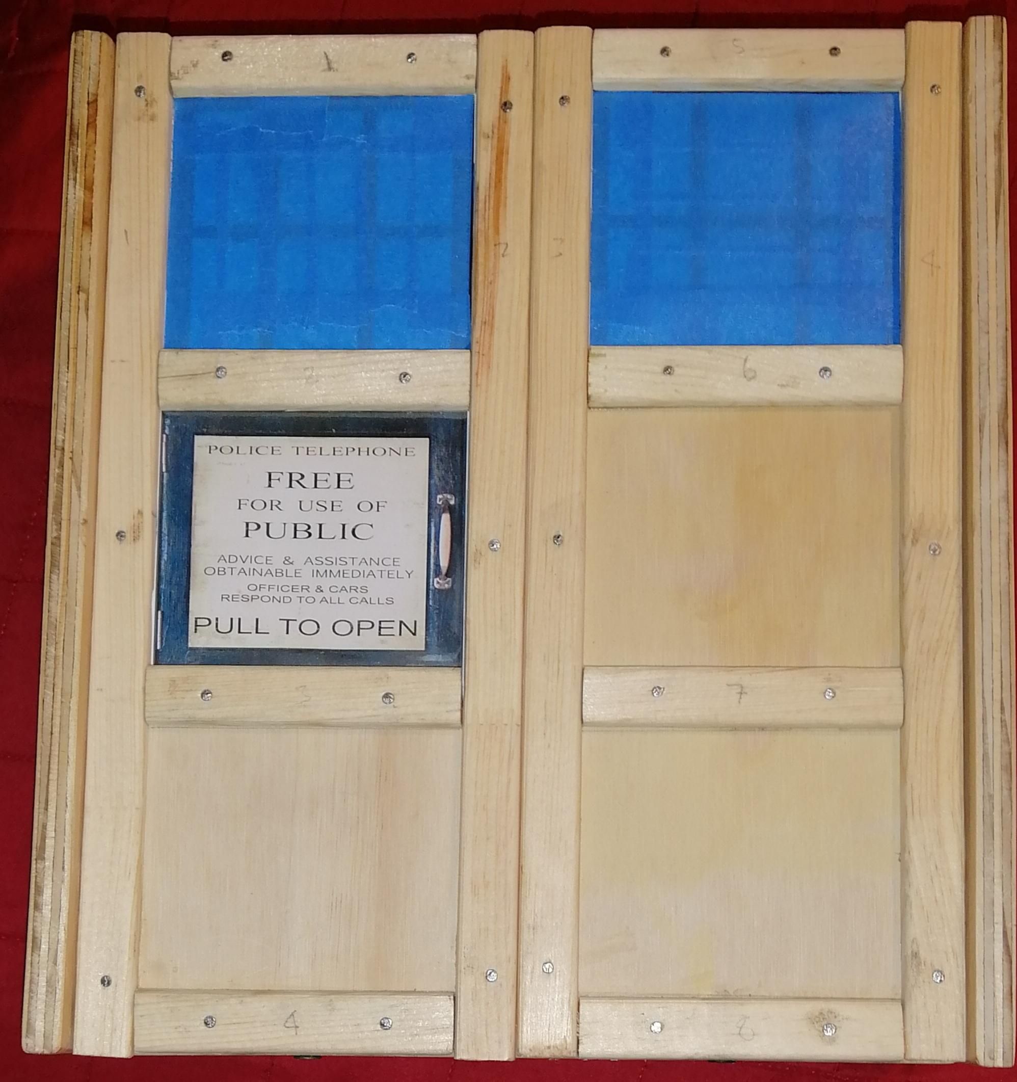 Tardis Mailbox : 9 Steps (with Pictures) - Instructables