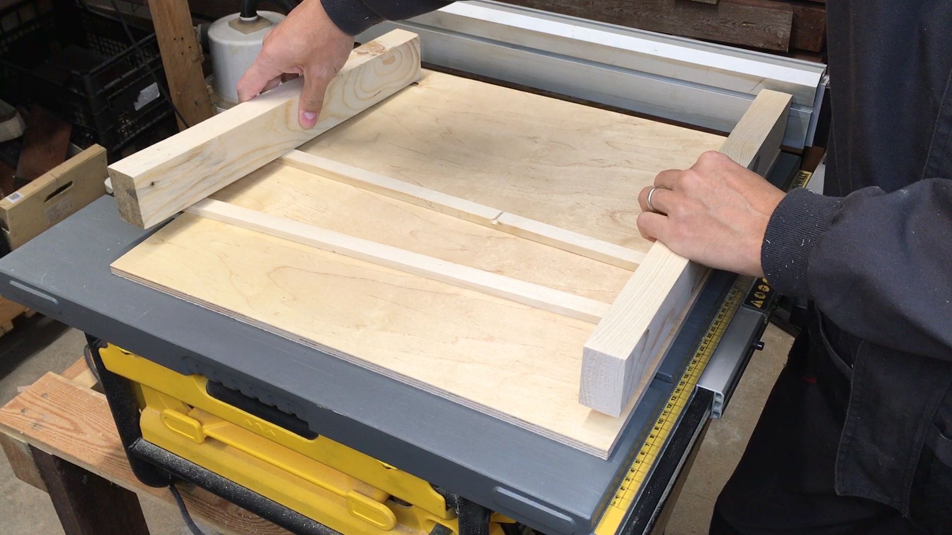 How to Make a CrossCut Sled for Table Saw : 9 Steps (with Pictures ...