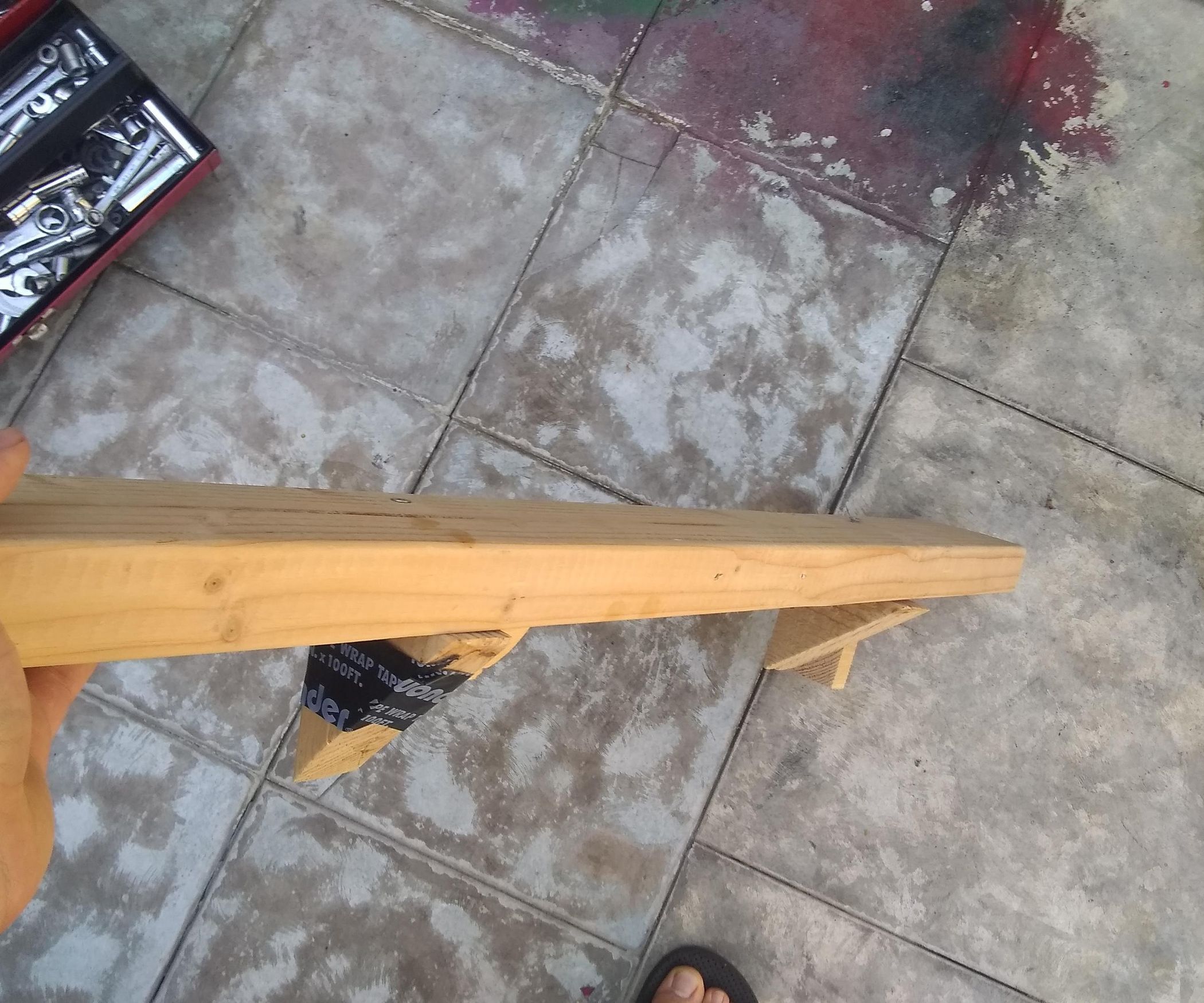 Simple Wood Shelf : 4 Steps - Instructables