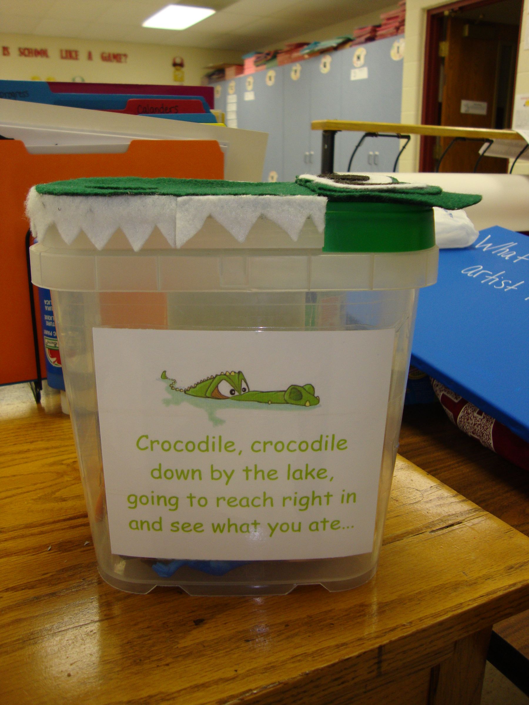 Crocodile Crocodile Down by the Lake: Box for a Drawing Exercise : 7 ...