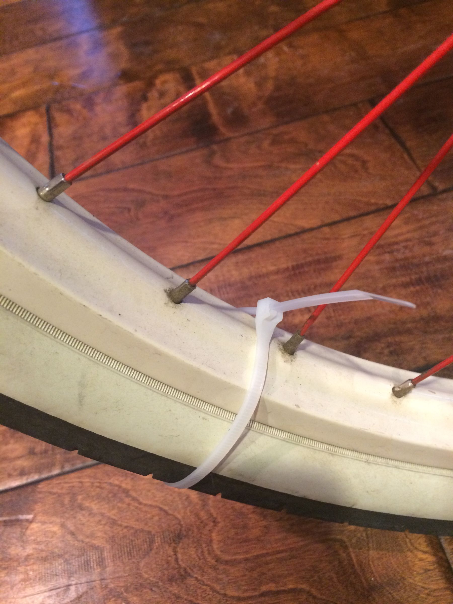 Zip Tie Bike Traction Chain : 3 Steps (with Pictures) - Instructables