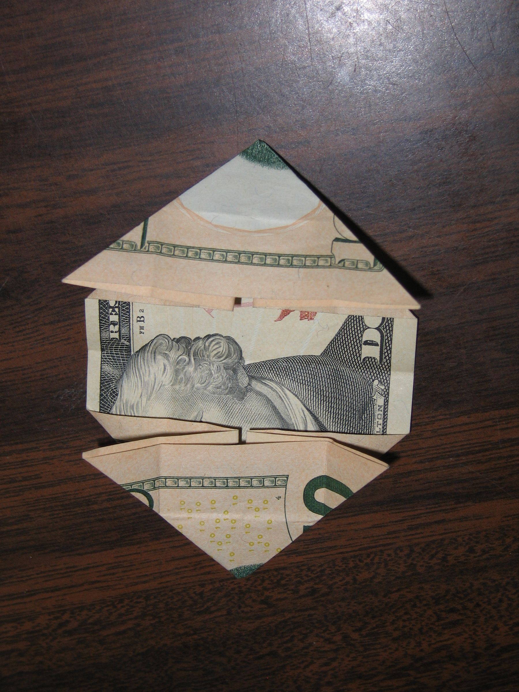 Fold a Dollar Bill Into an Impossibly Small Rectangle! : 14 Steps ...