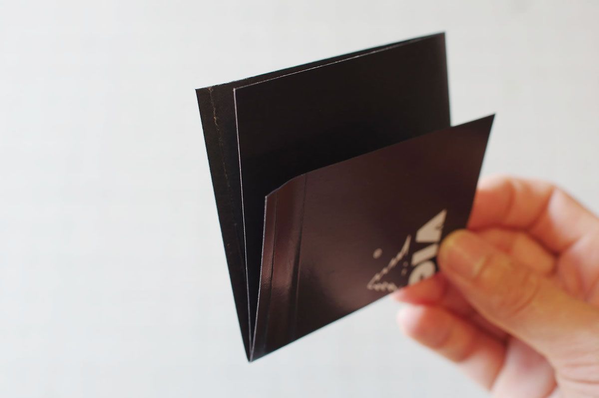 Upcycled Paper Slim Wallet (Solid Design Without Adhesive or Stitching ...