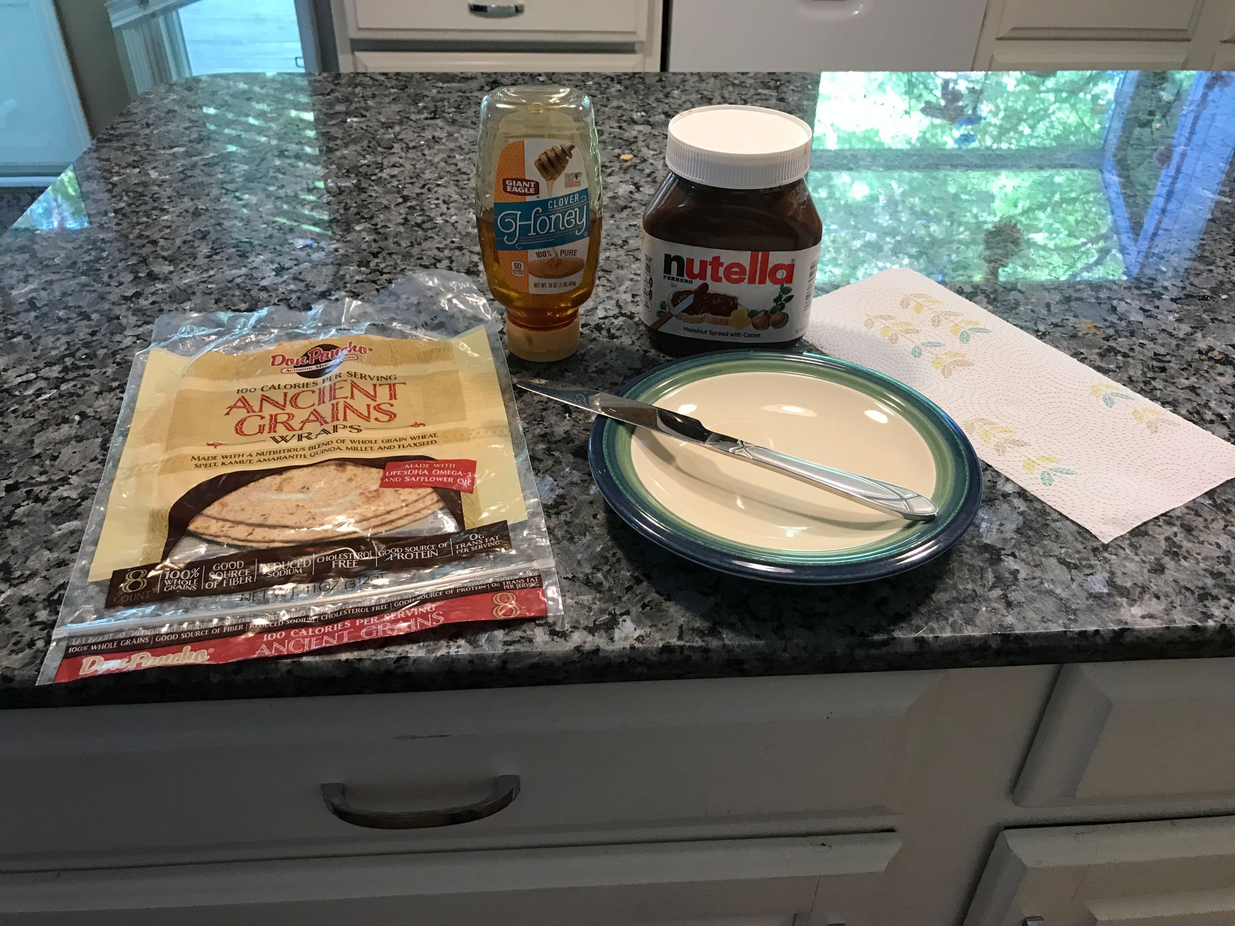 Nutella Honey Wrap Burrito : 6 Steps - Instructables