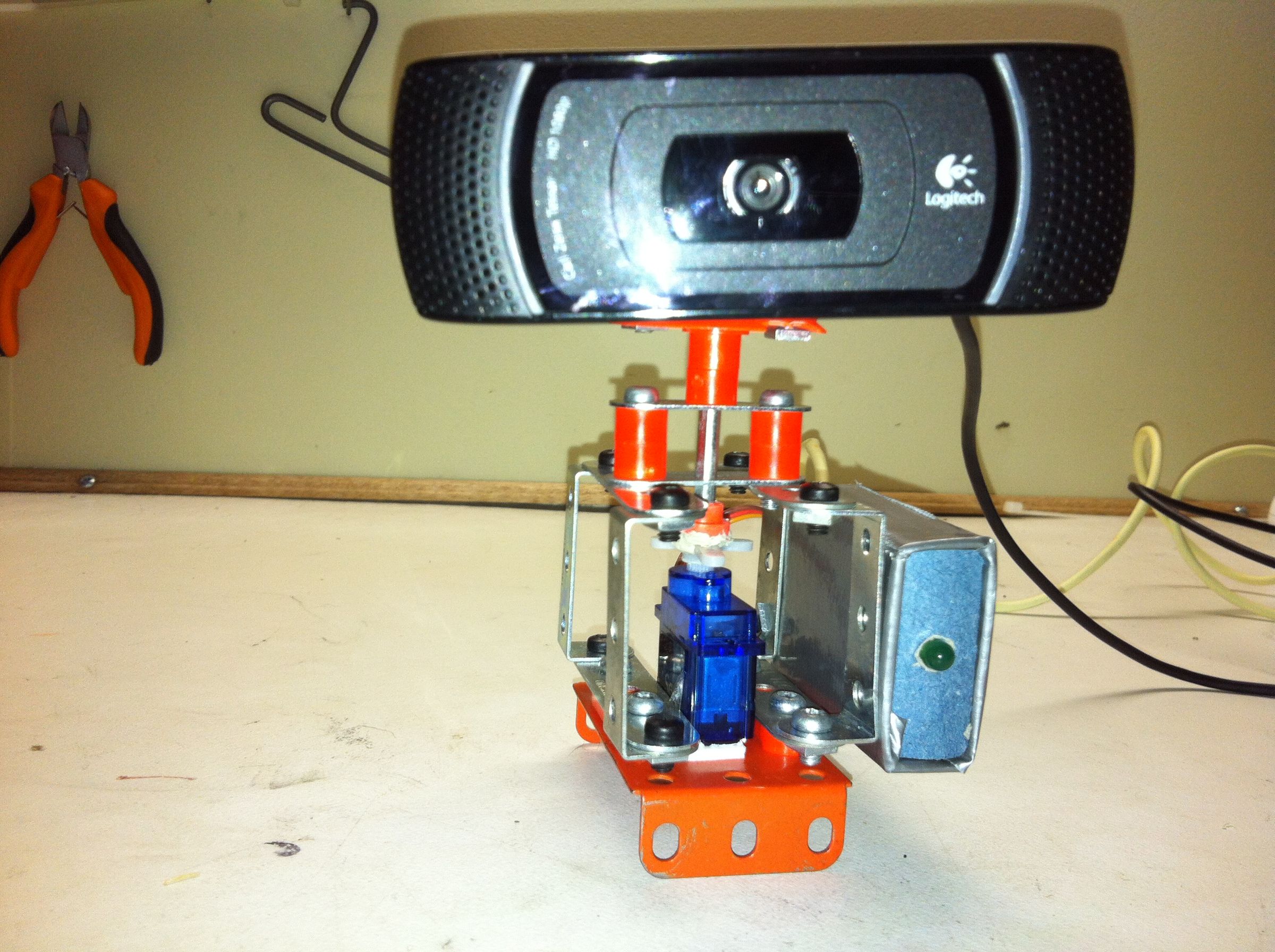 Arduino Controlled Webcam Panner : 5 Steps (with Pictures) - Instructables