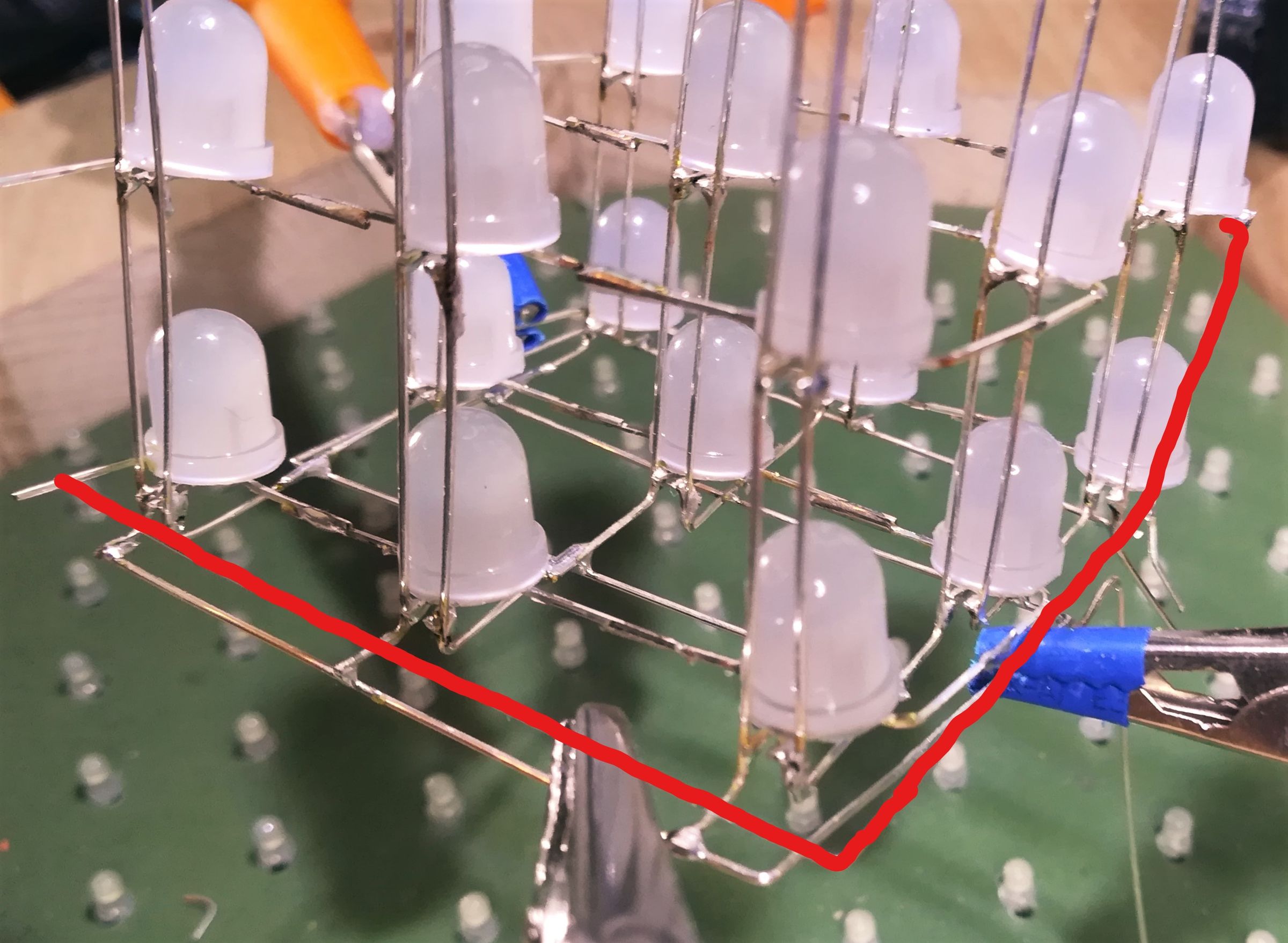 Simple Arduino RGB LED Cube (3x3x3) : 18 Steps (with Pictures ...