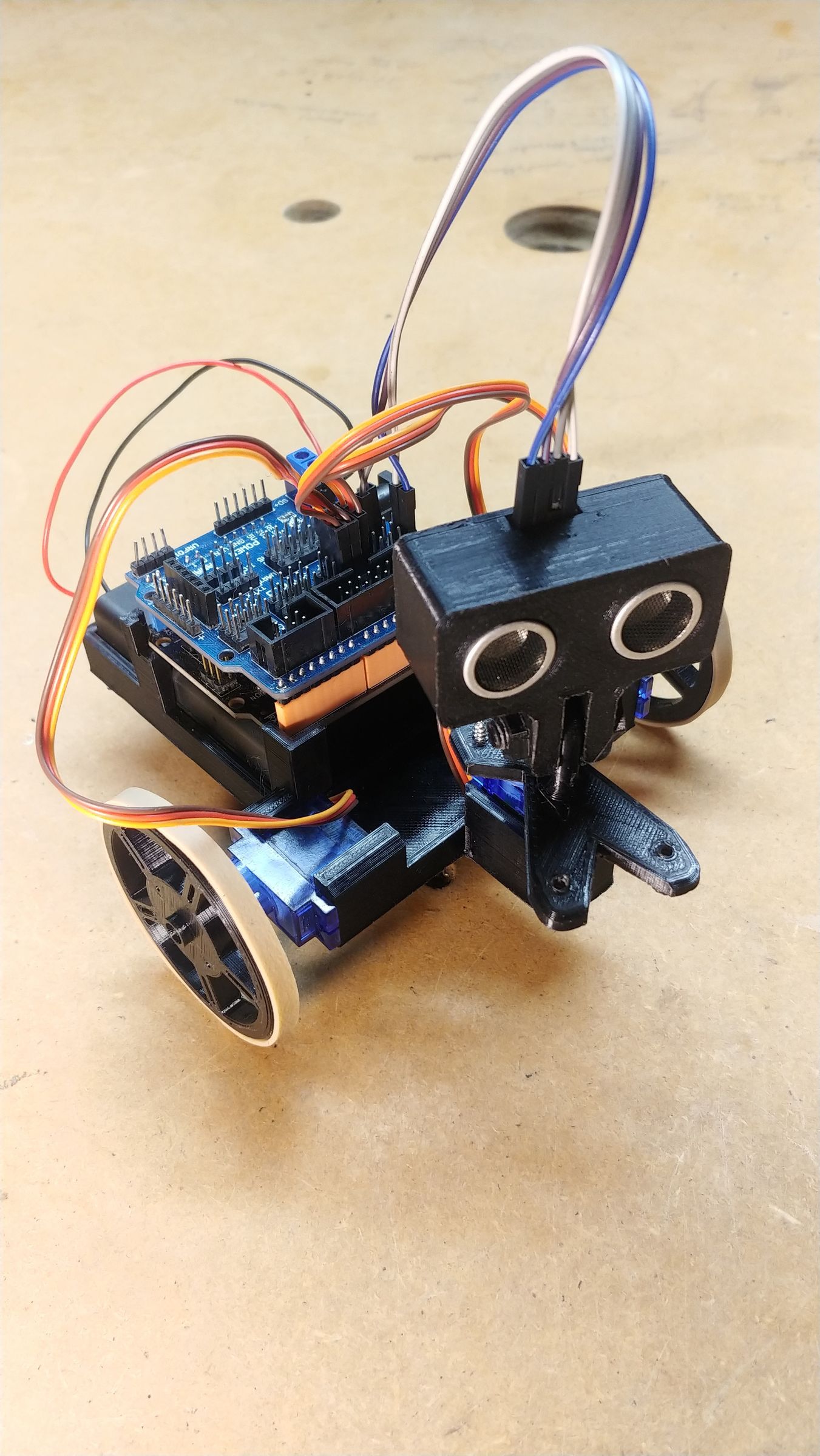OAREE - 3D Printed - Obstacle Avoiding Robot for Engineering Education ...
