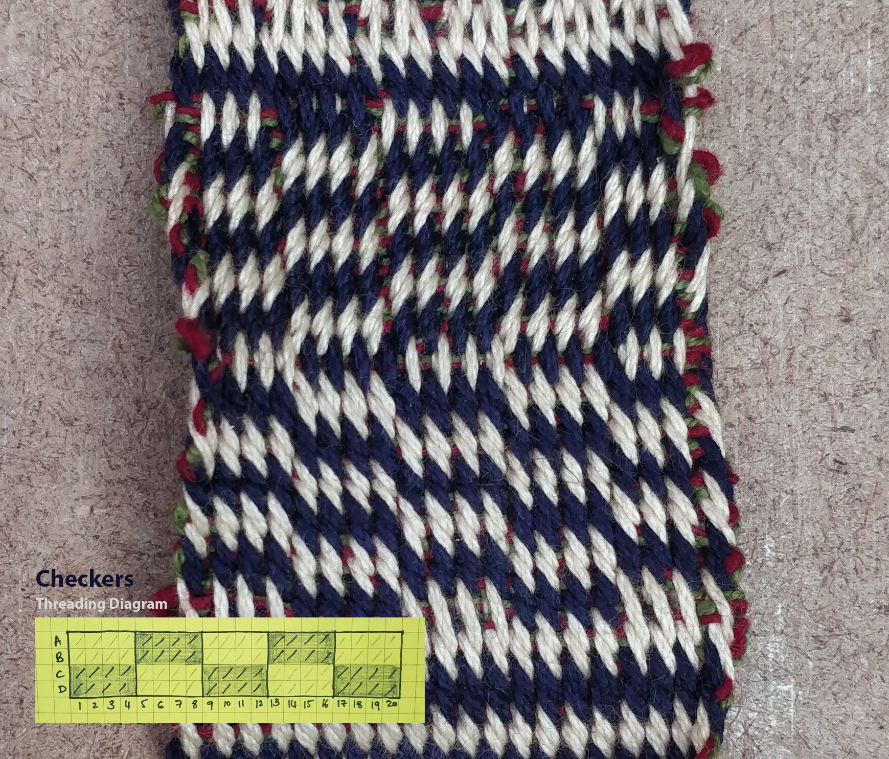 Patterns on a Portable Loom : 9 Steps (with Pictures) - Instructables