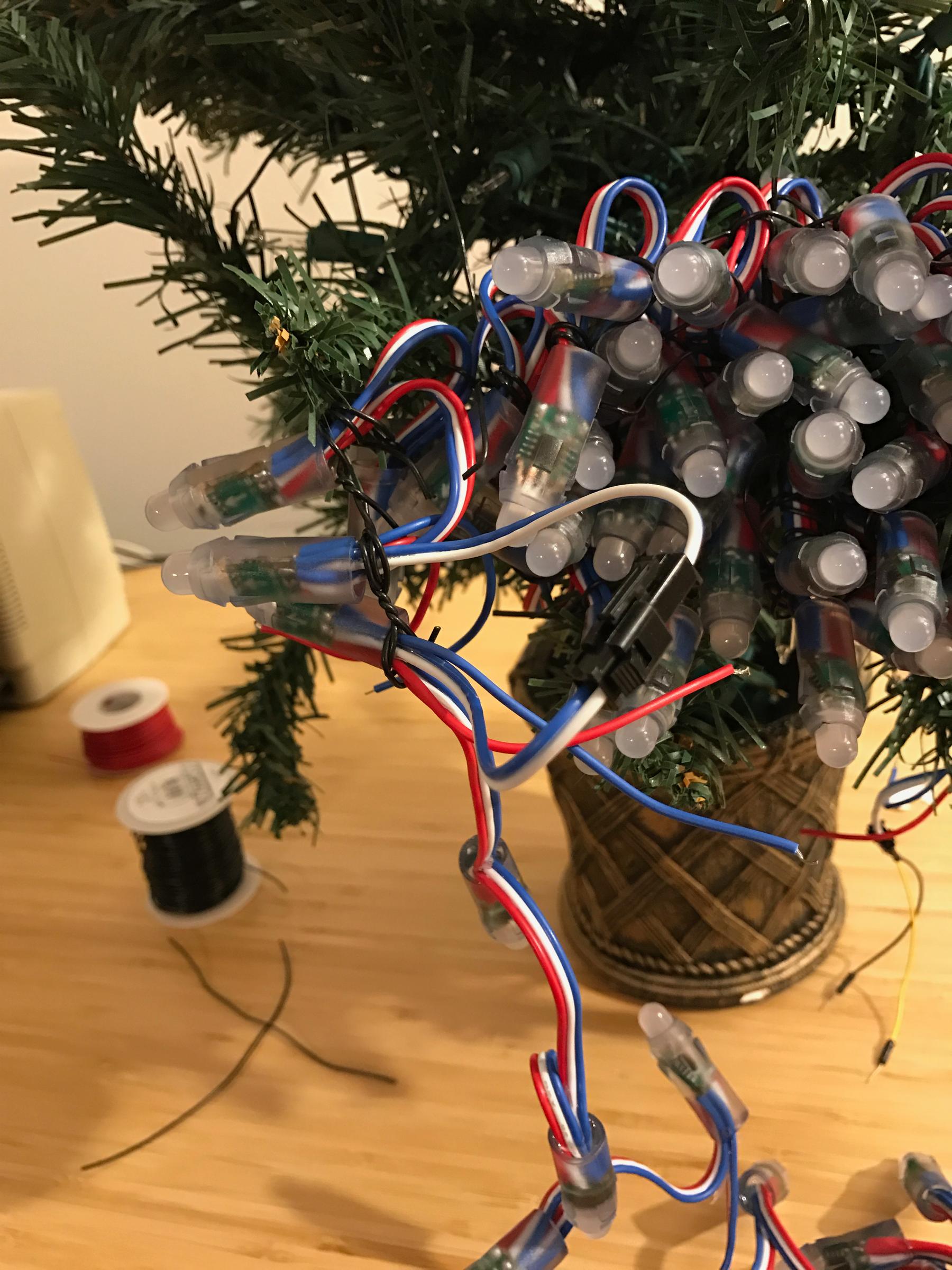 Arduino Controlled Message in a Christmas Tree : 13 Steps (with ...