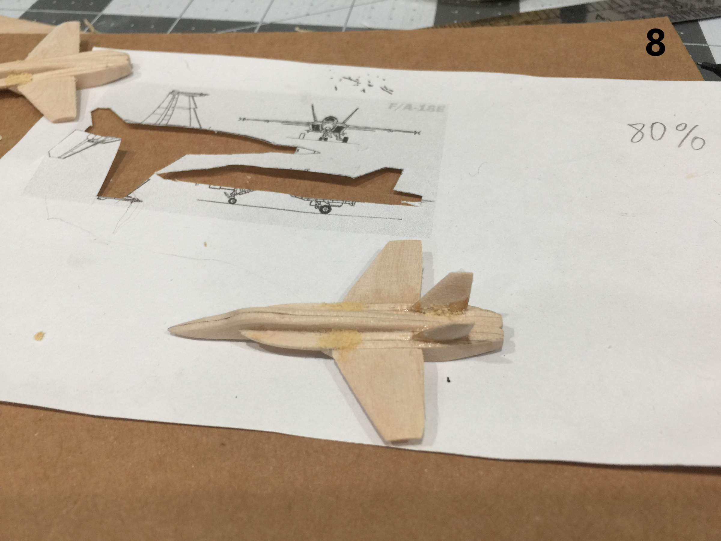 F-18 Super Hornet Out of Popsicle Sticks : 3 Steps (with Pictures ...