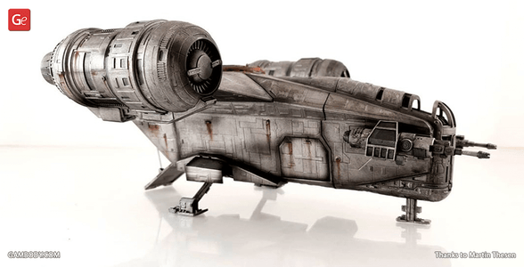 3d Printed Razor Crest: With Full Interior : 12 Steps - Instructables