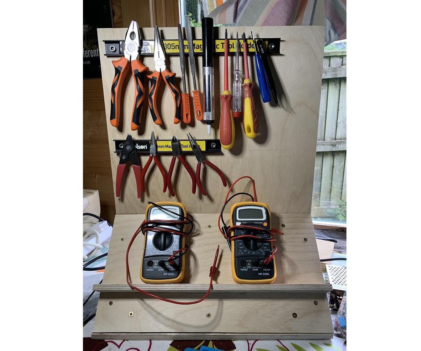 Electronic Workbench Tool Organiser Part 1 : 7 Steps (with Pictures ...