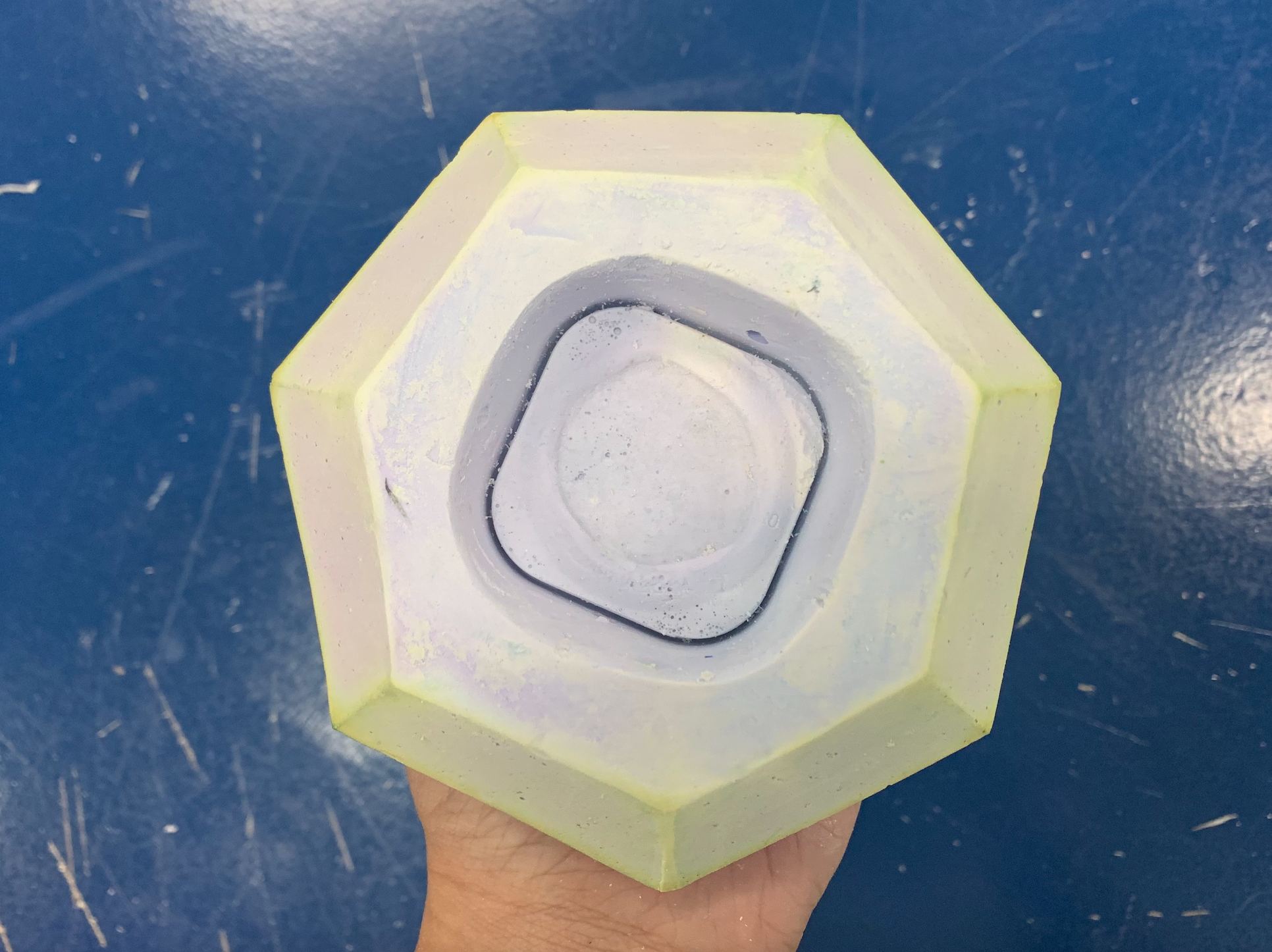 Making a Diamond Shaped Plaster Plant Pot : 5 Steps - Instructables