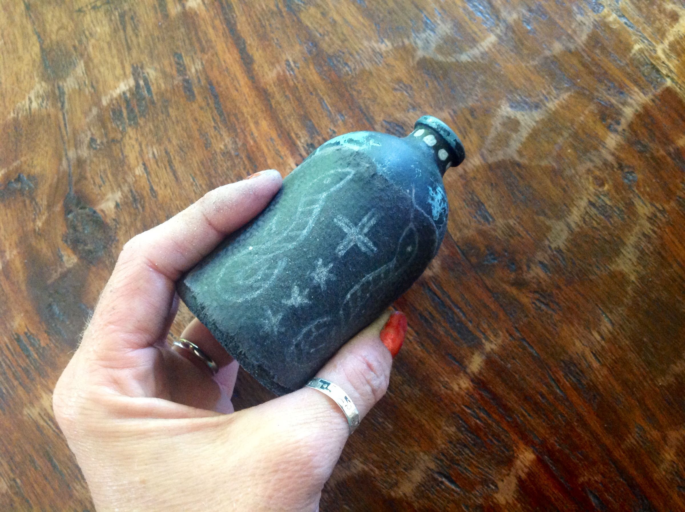 Spooky "Voodoo" Apothecary Powder & Potion Spell Bottles for Halloween ...