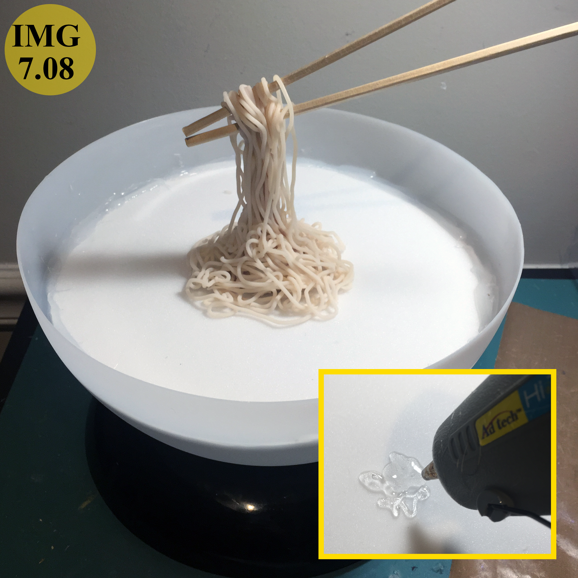 Ramen Bowl Lamp With Yellow LEDs : 17 Steps (with Pictures) - Instructables