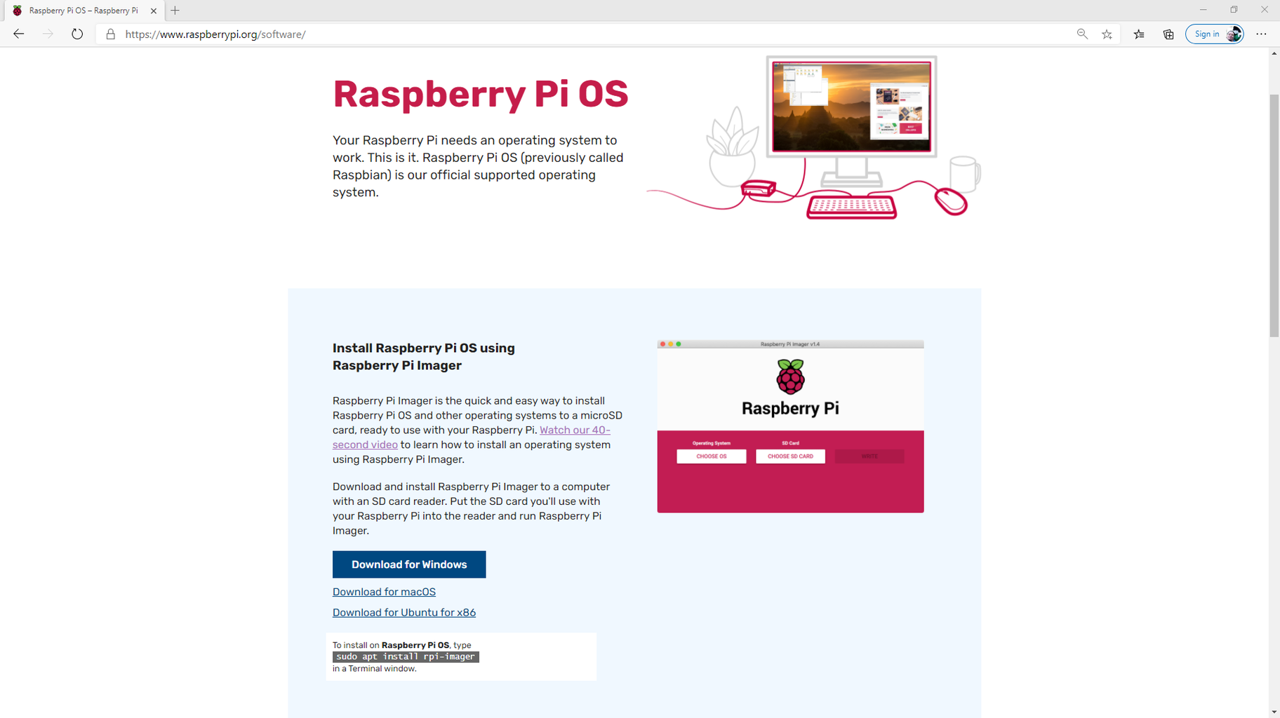 How To Install Raspberry Pi Os On Microsd Card Using Raspberry Pi Imager 4 Steps With