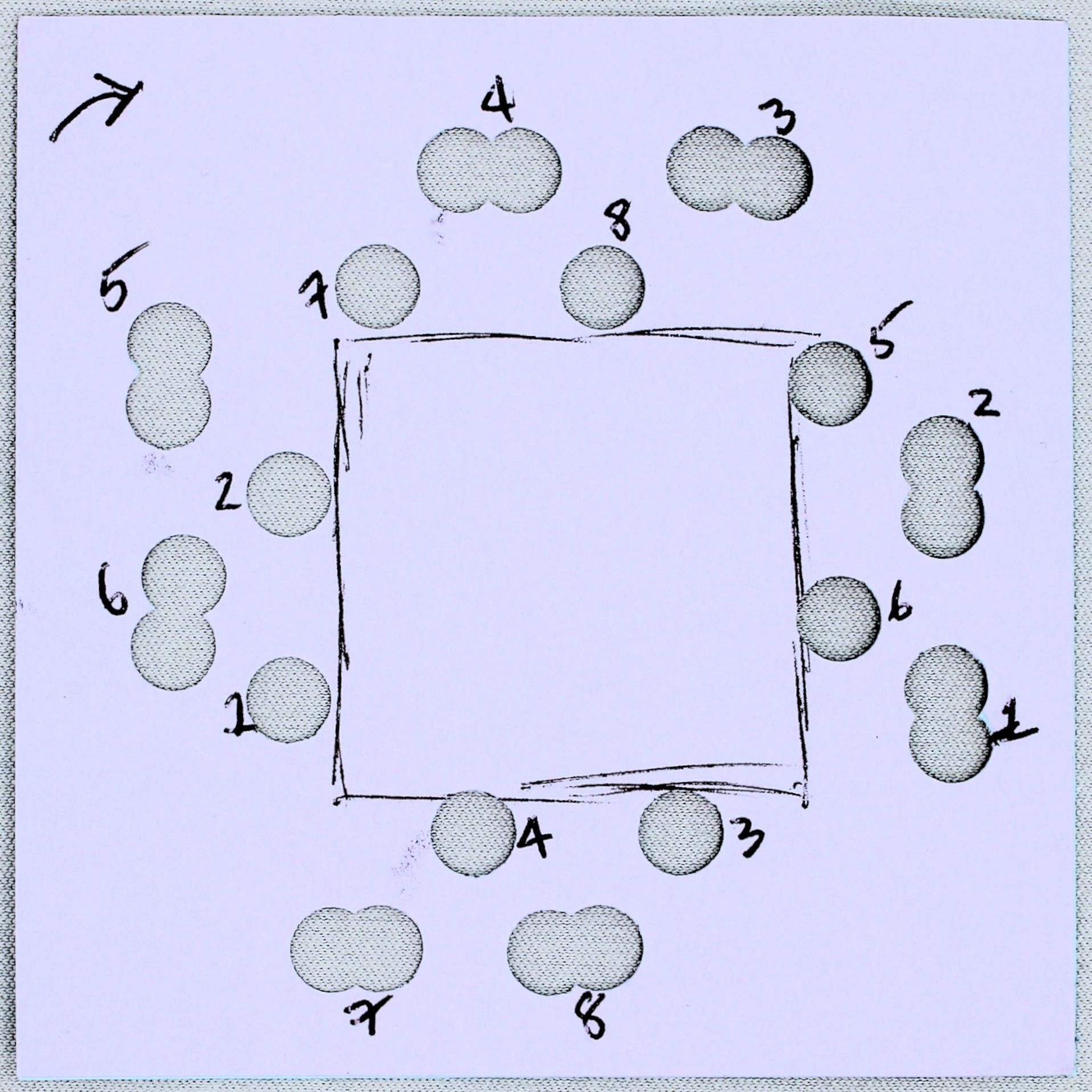 Tie a Pan Chang/Mystic Knot With a Paper Template : 7 Steps (with ...