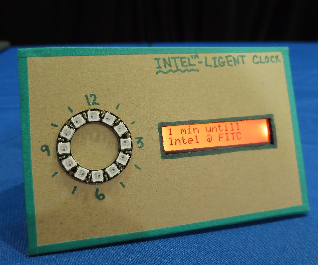 Make an Intelligent Desk Clock, Written in JavaScript, Powered by the ...
