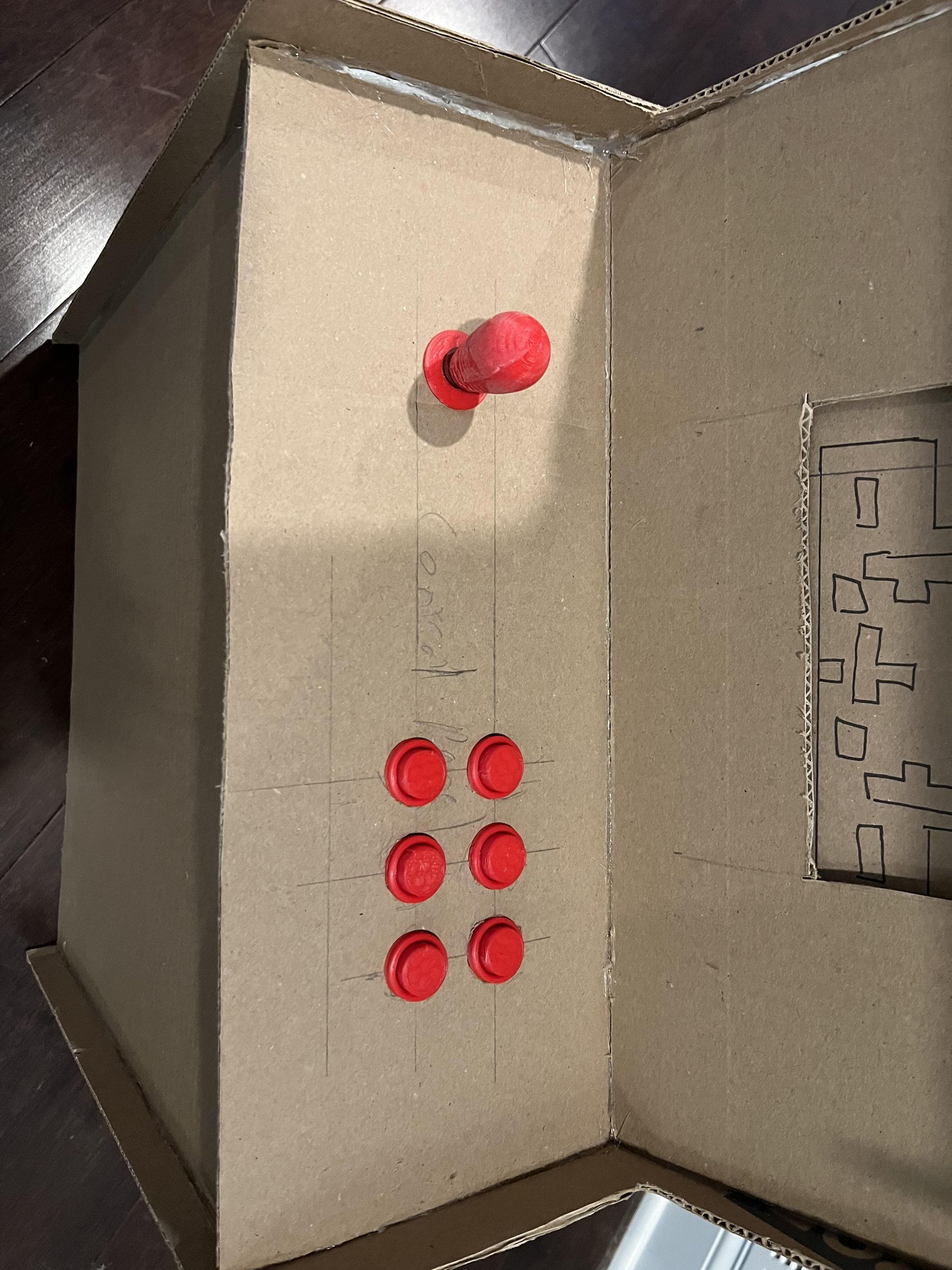 DIY Glowing Arcade Halloween Cardboard Costume : 11 Steps (with ...