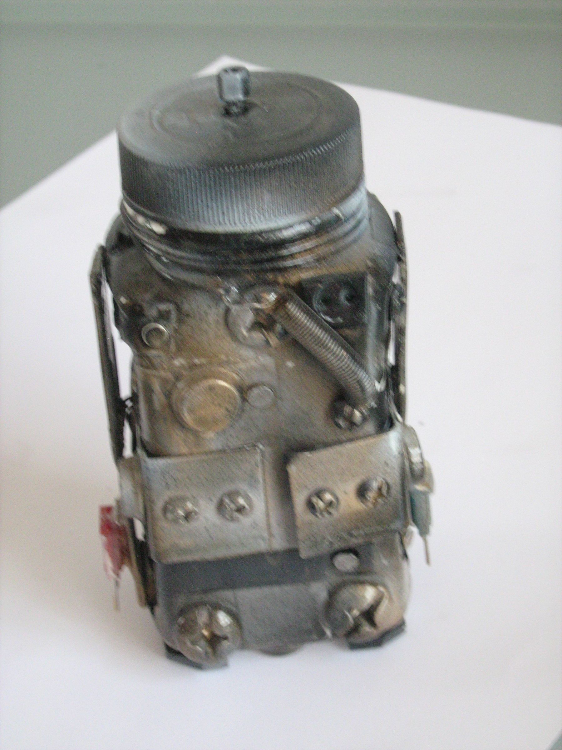 Custom Transformable Steampunk Robot Recycled Action Figure - Instructables