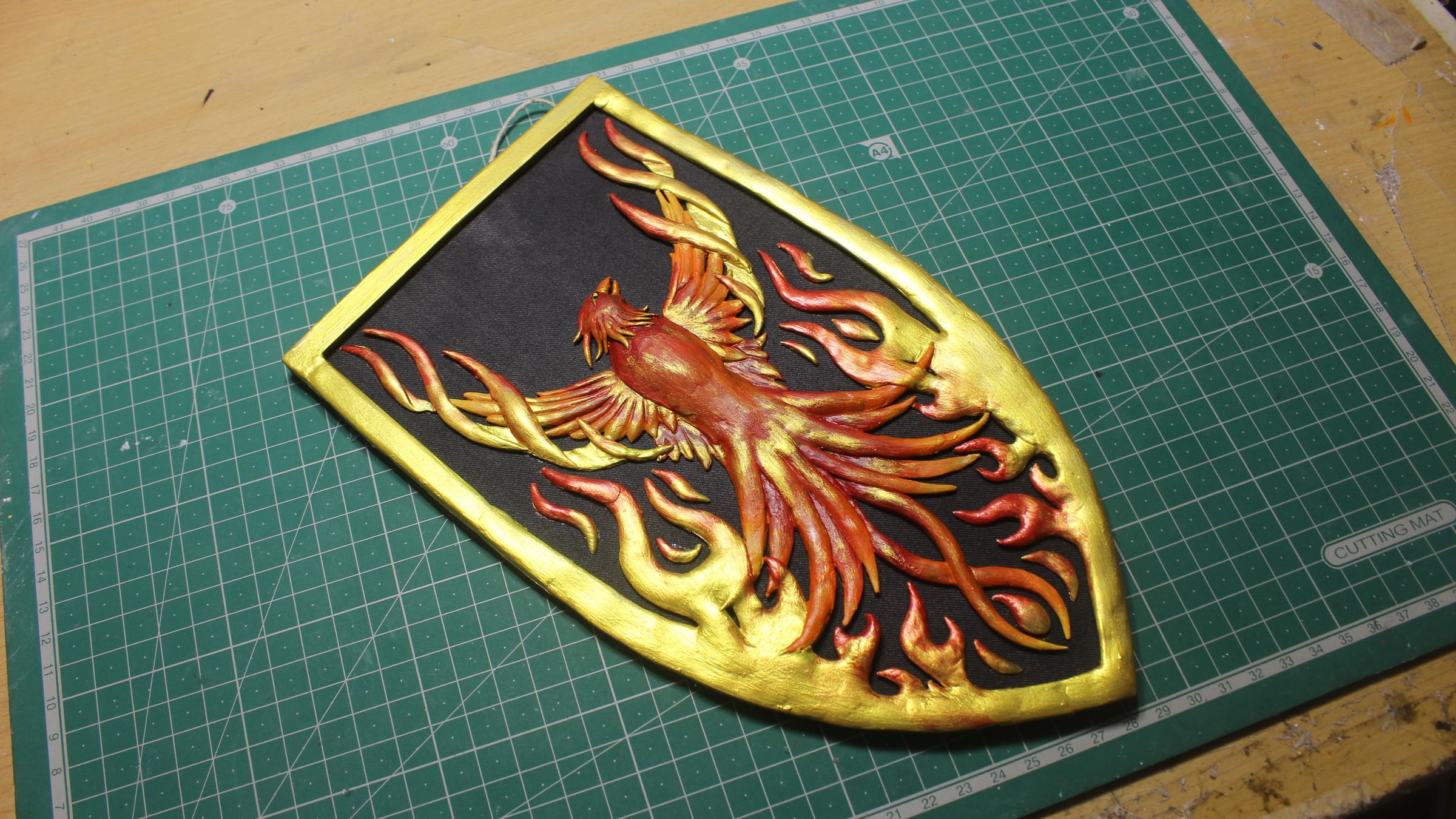 Phoenix Bird Wall Sculpture : 13 Steps (with Pictures) - Instructables