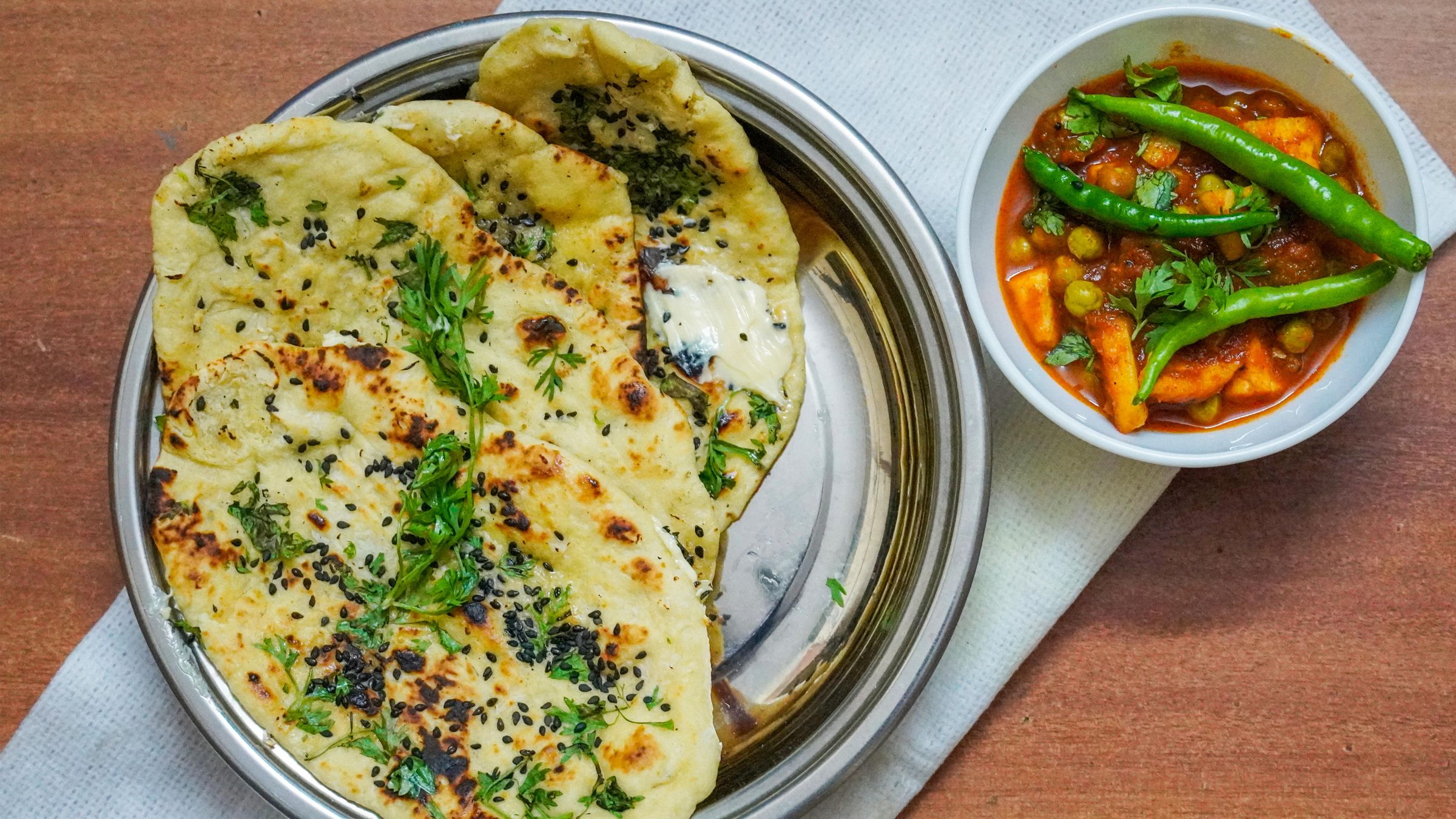 Butter Garlic Naan (Spicy Indian Flat Bread) : 7 Steps (with Pictures ...