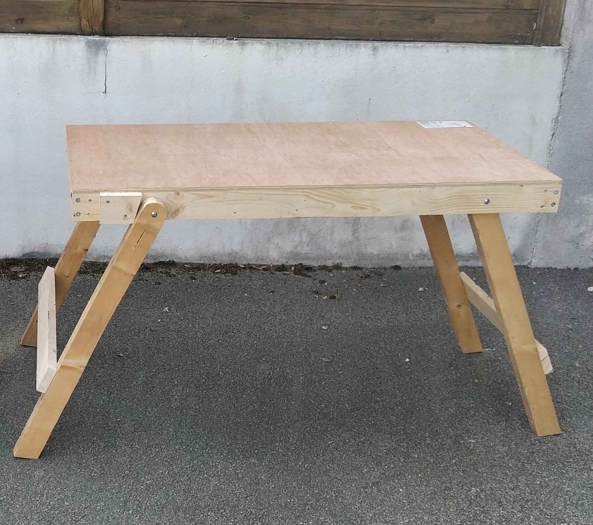 Folding Wood - Work Platform : 10 Steps (with Pictures) - Instructables