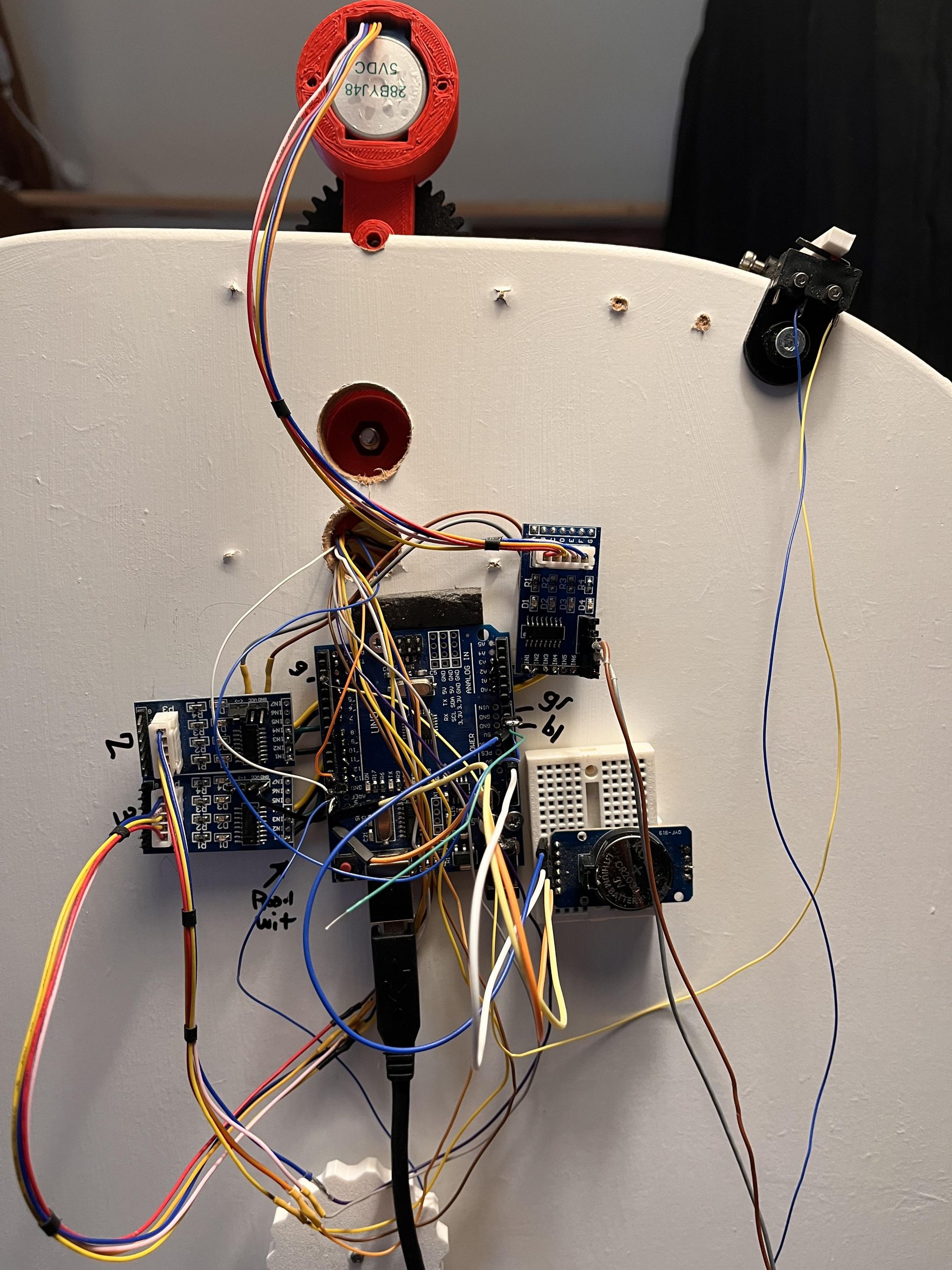 ChronoGrapher - the Arduino Clock That Is Painting Time With a Brush : 6 Steps - Instructables