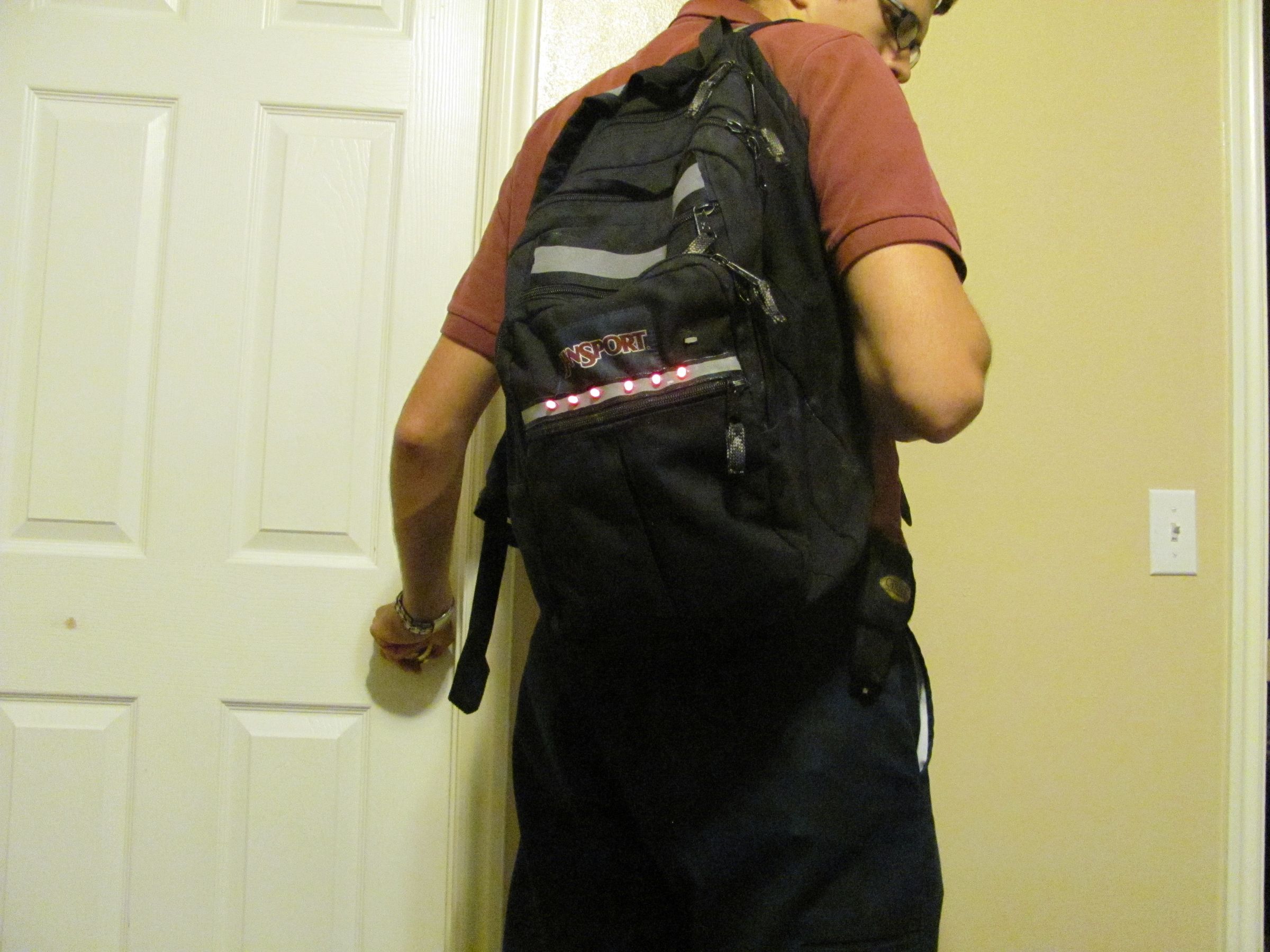 Reflective Flashing Safety Backpack : 11 Steps - Instructables