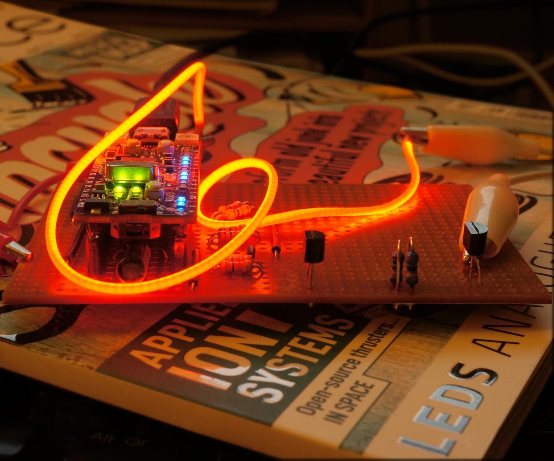 Constant Current Circuit for Flexible Filament LEDs Using Cytron Maker ...