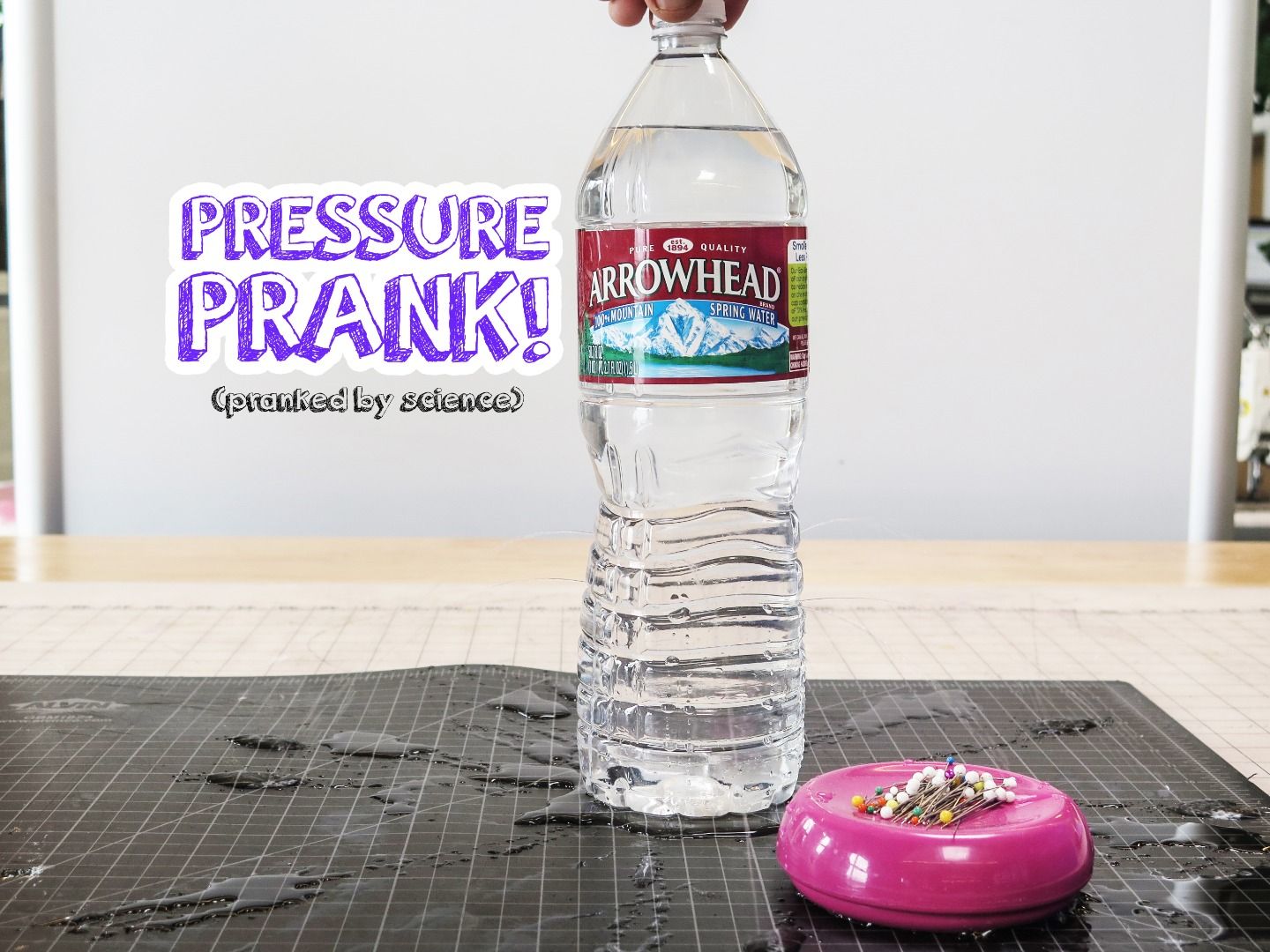 Water Bottle Pressure Prank! (pranked by Science) : 4 Steps (with ...