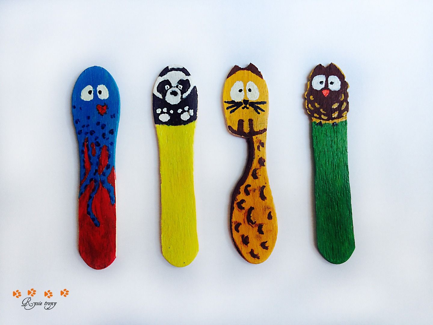 Five Minute Bookmarks From Wooden Ice Cream Sticks : 3 Steps ...