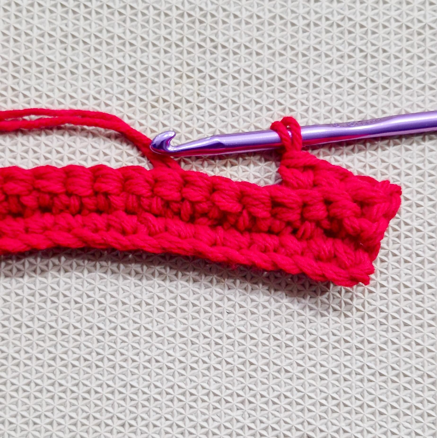 How to Make the Crochet Red Goblin Scarf : 6 Steps (with Pictures ...