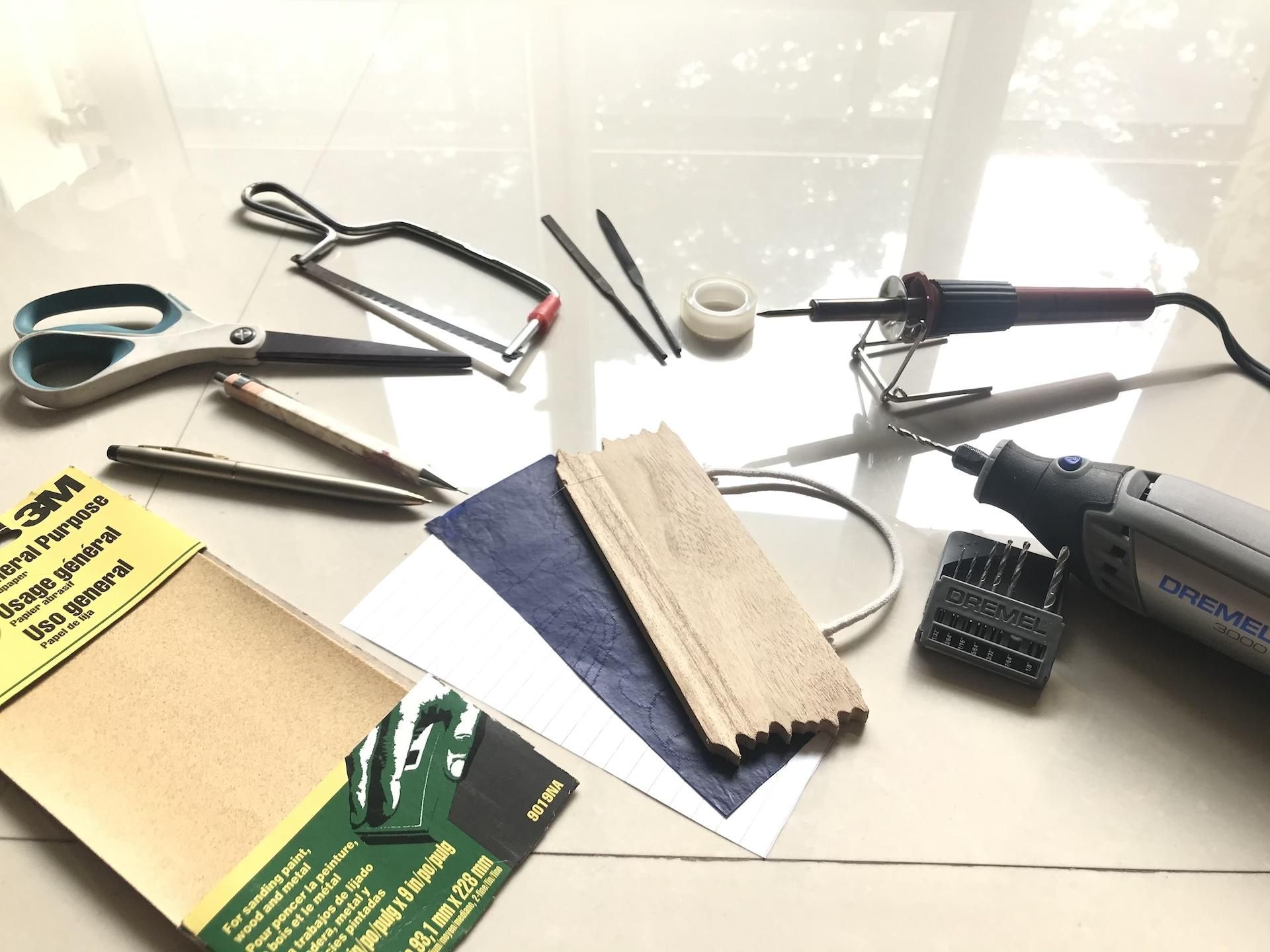 Name Tag Using Wood Burning (pyrography) Technique : 11 Steps ...