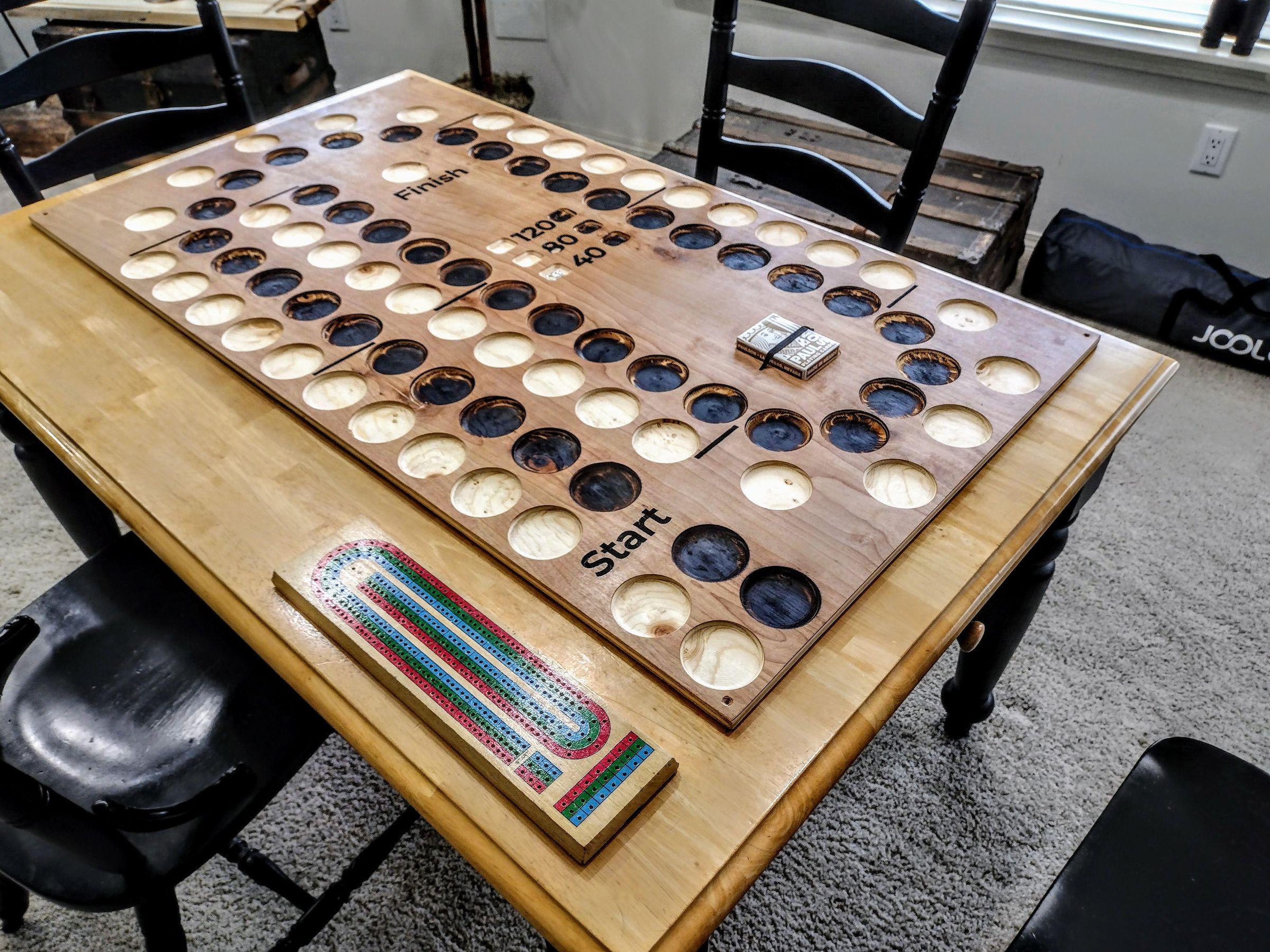 King Size Cribbage Board : 5 Steps (with Pictures) - Instructables