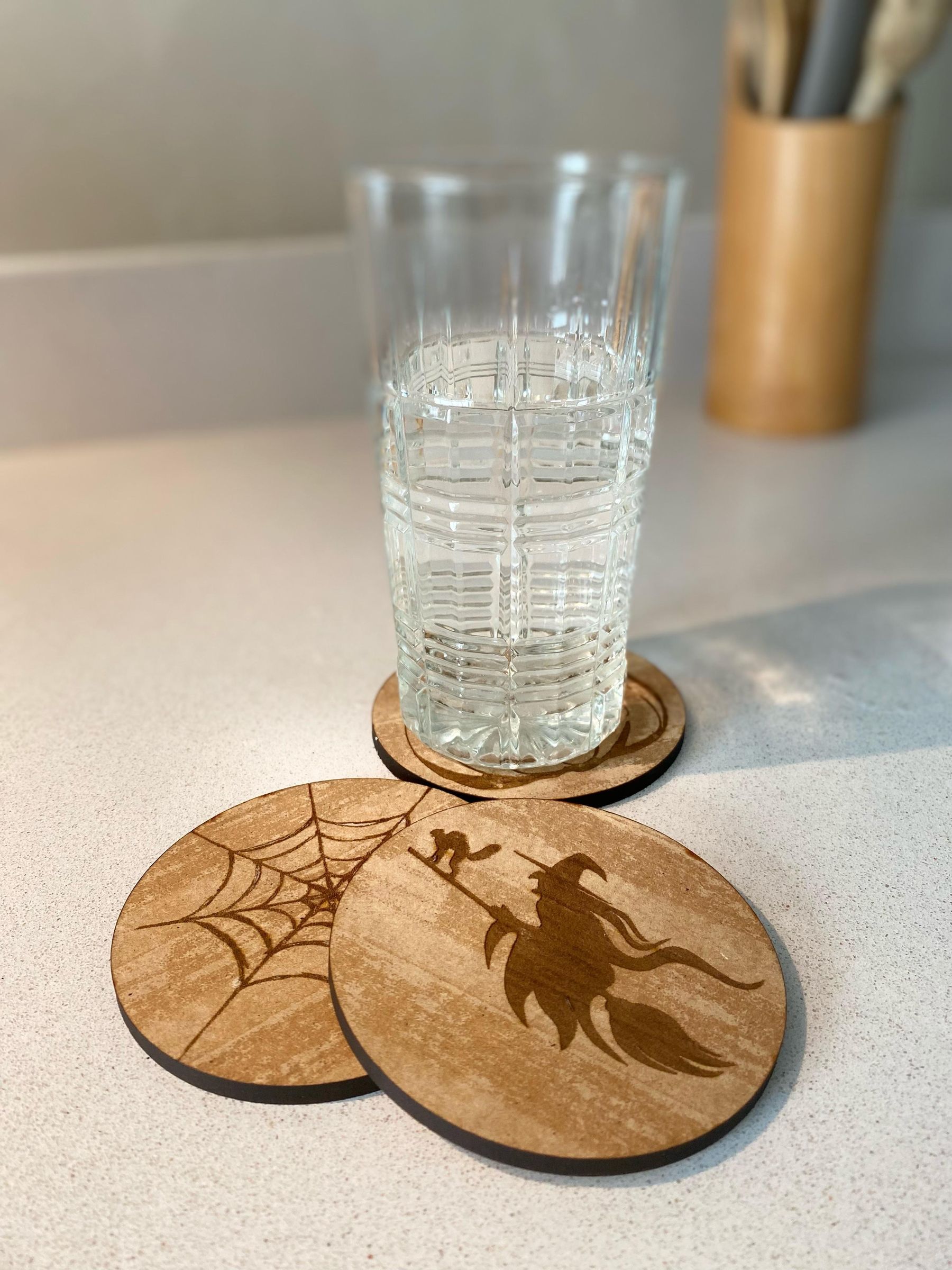 Halloween Themed Wooden Coasters : 8 Steps (with Pictures) - Instructables